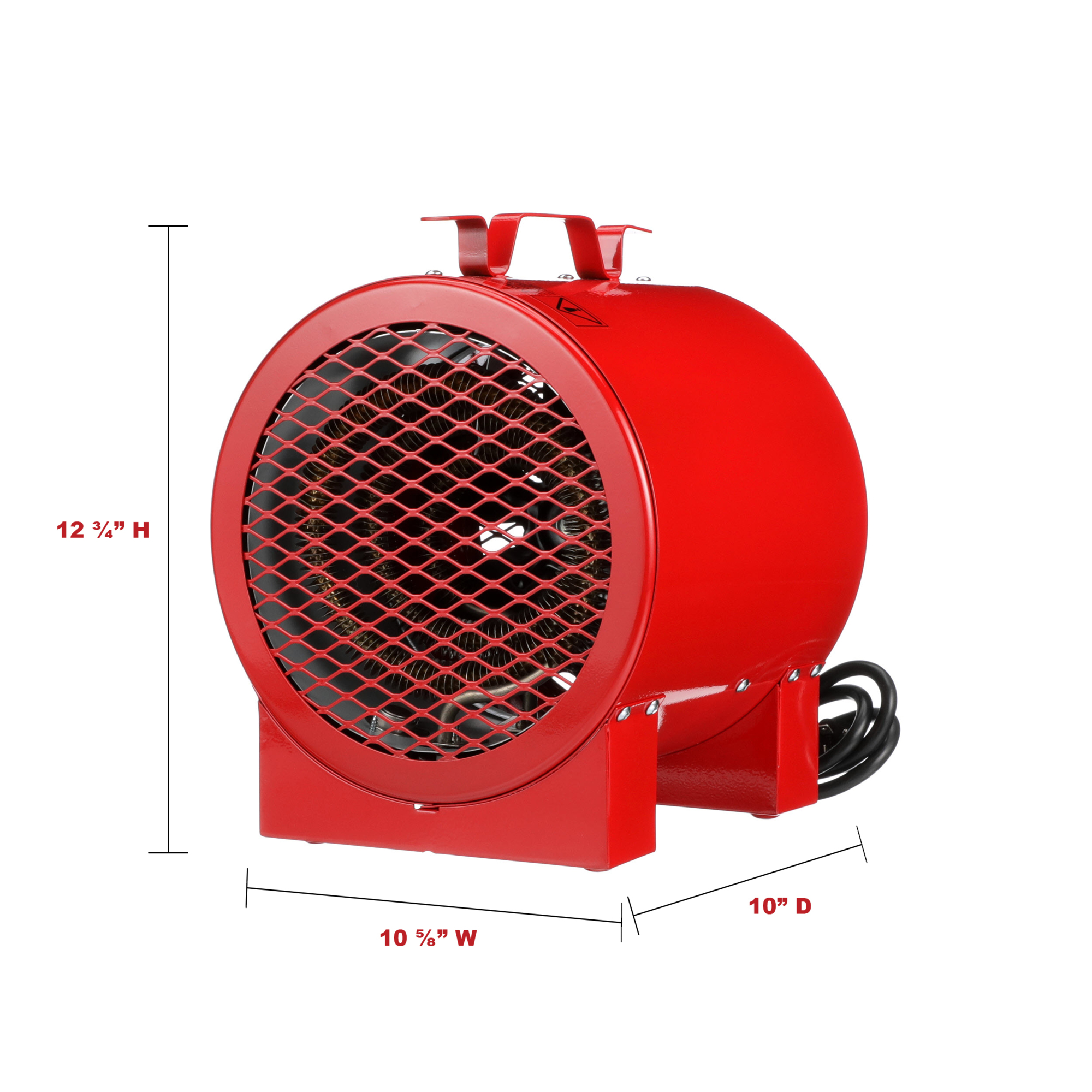 TPI, ICH Series 240/208 Fan Forced Portable Heater, Fuel Type Electric ...