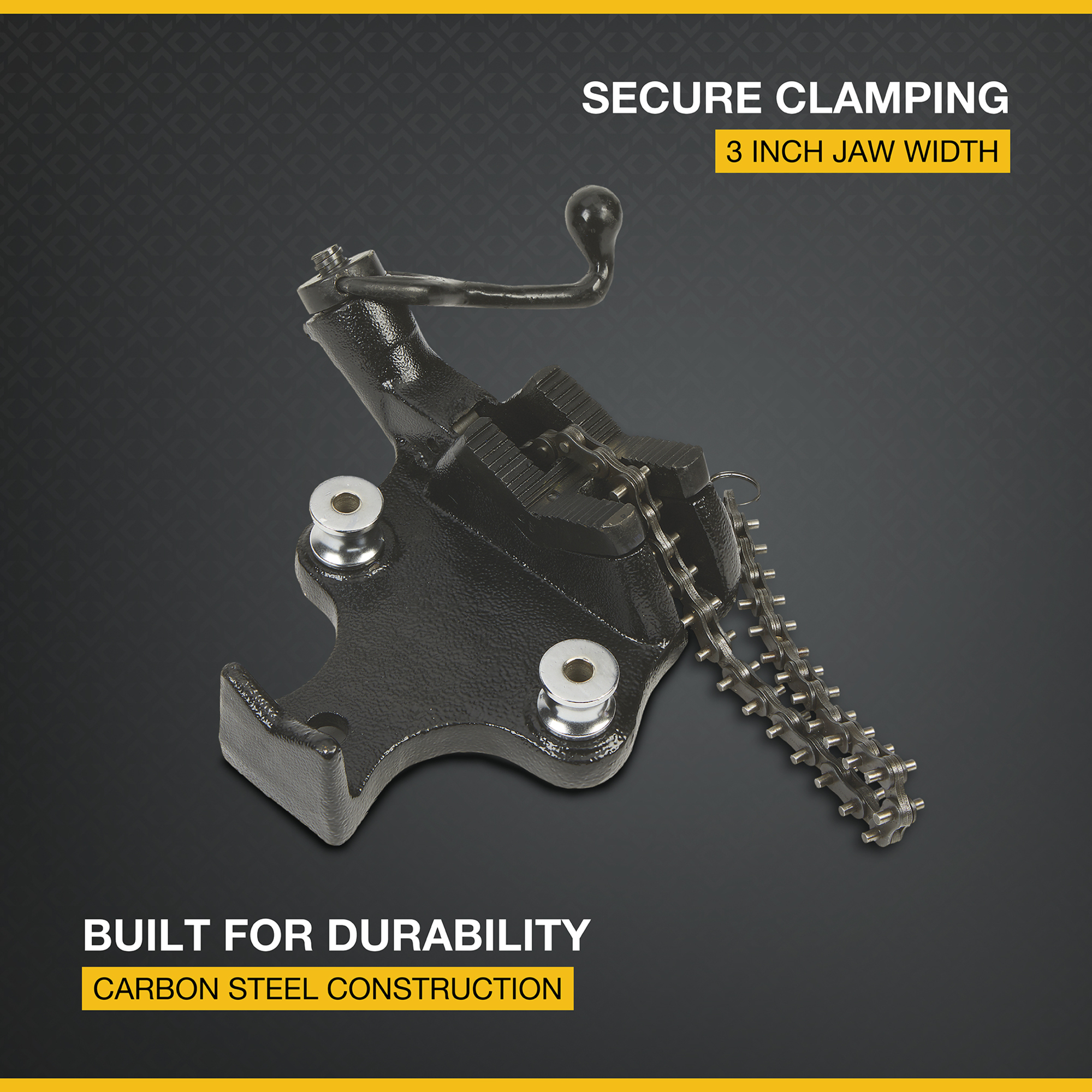 Klutch Pipe Chain Clamp Vise, 3in. Jaw Width | Northern Tool