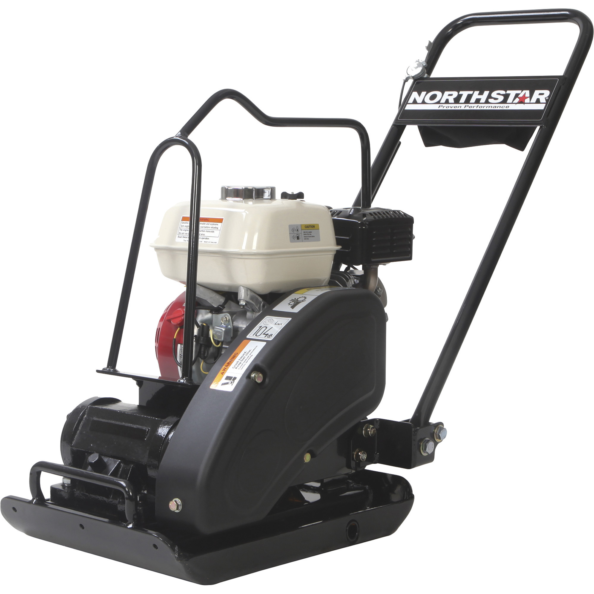 NorthStar Close-Quarters Plate Compactor, with 5.5 HP Honda GX160 ...