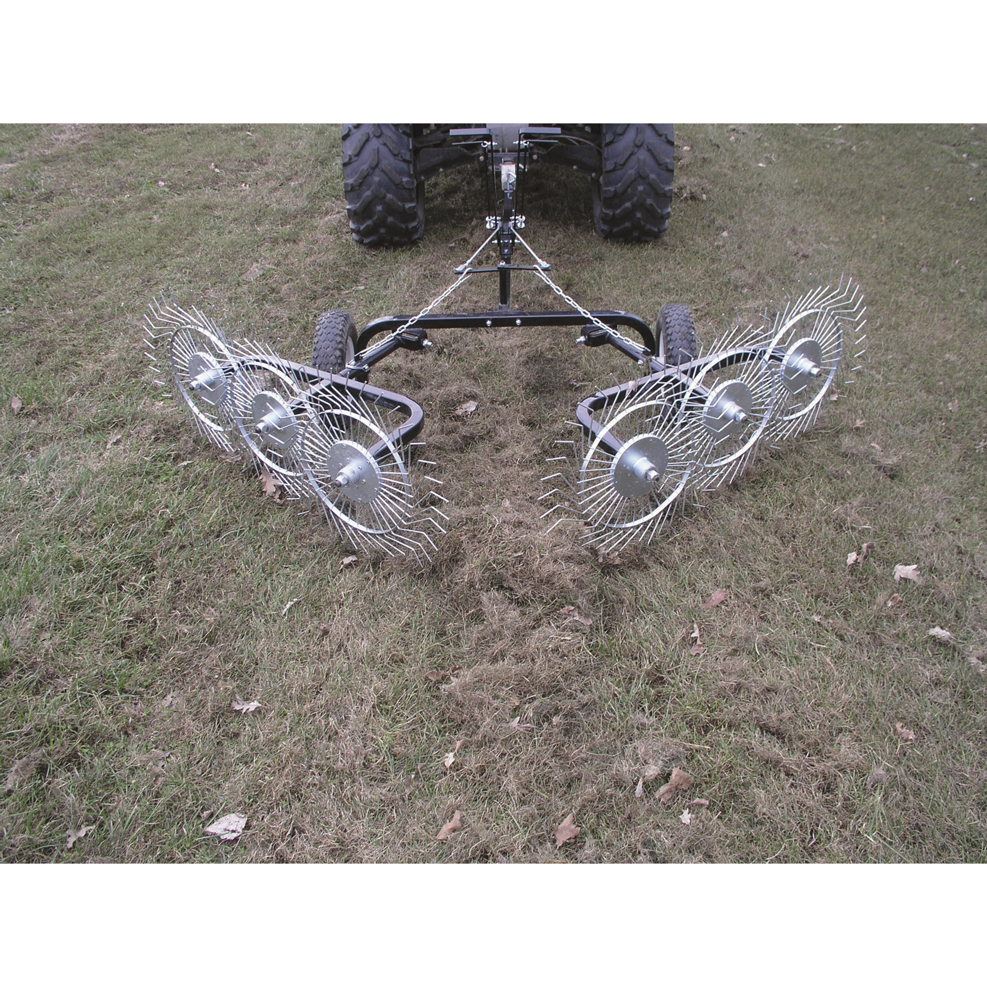 Strongway Acreage Rake, 60in.W, 6 Tine Reels | Northern Tool