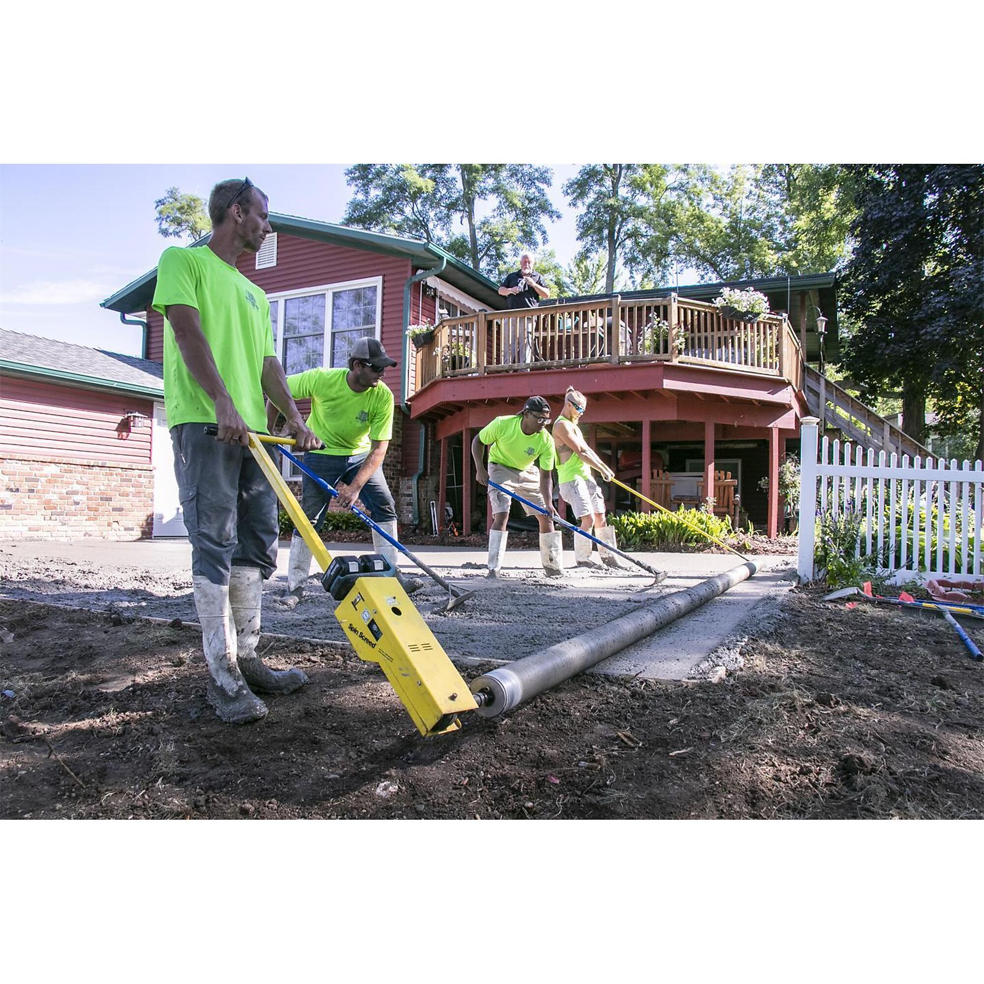 Marshalltown Battery Operated Spin Screed, Model# SPNRSSA18V | Northern ...