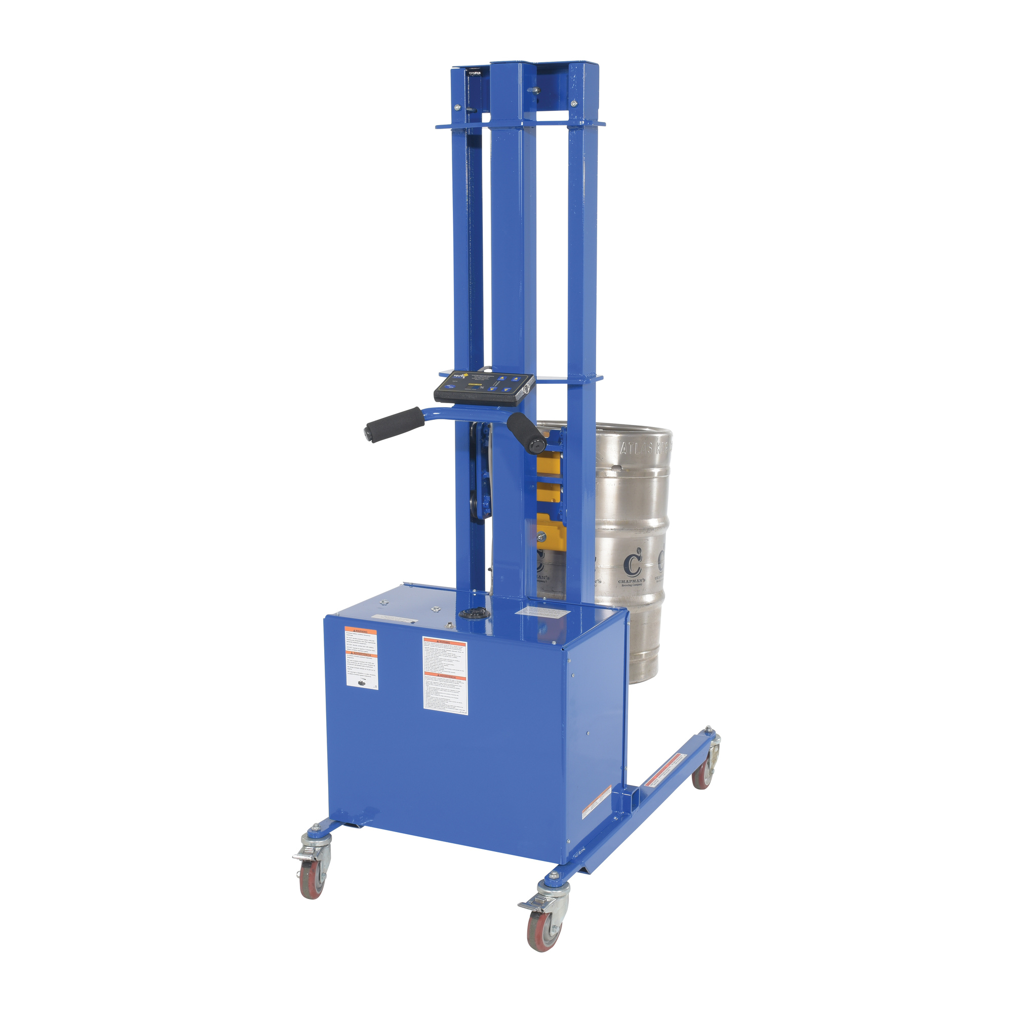 Vestil, Powered Quick Lift, Capacity 400 lb, Working Height 4.75 ft ...