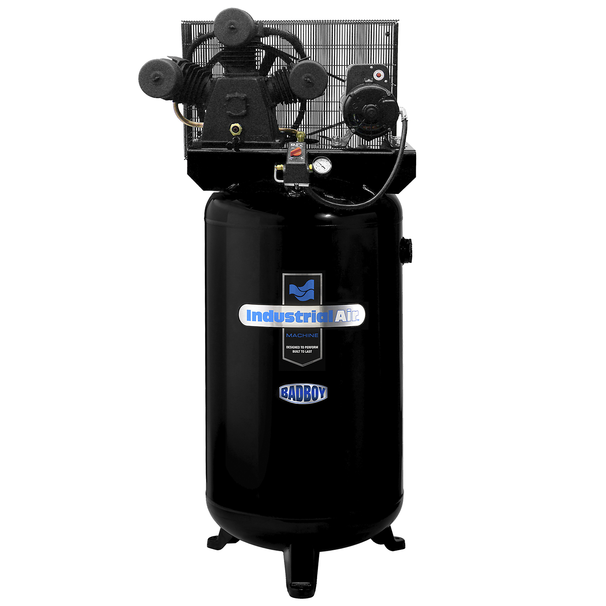 Industrial Air 80 Gallon, Single Stage, Vertical Air Compressor, Model ...