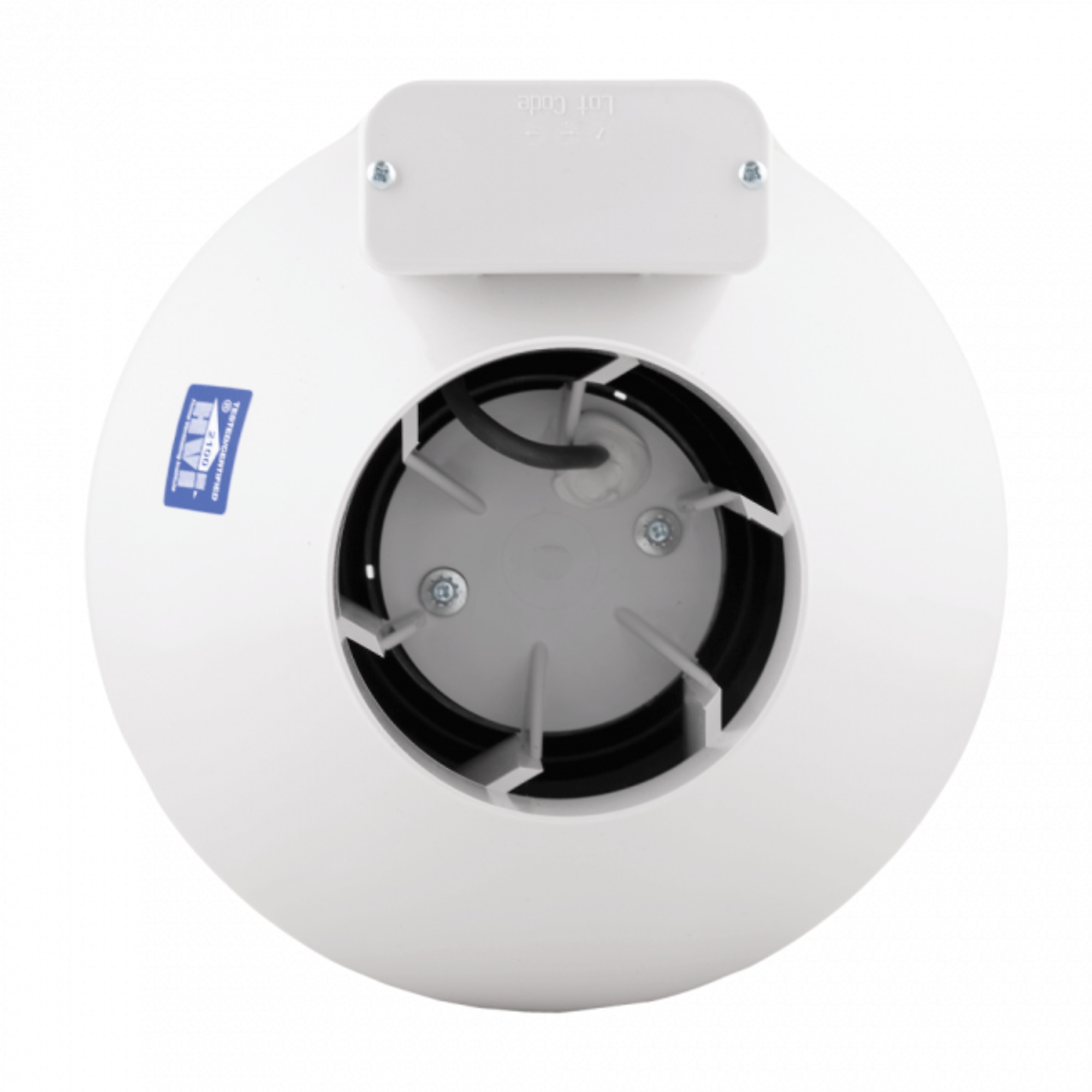 RadonAway, 4in., 168 CFM Radon Mitigation Fan, Drive Type Direct, Fan ...