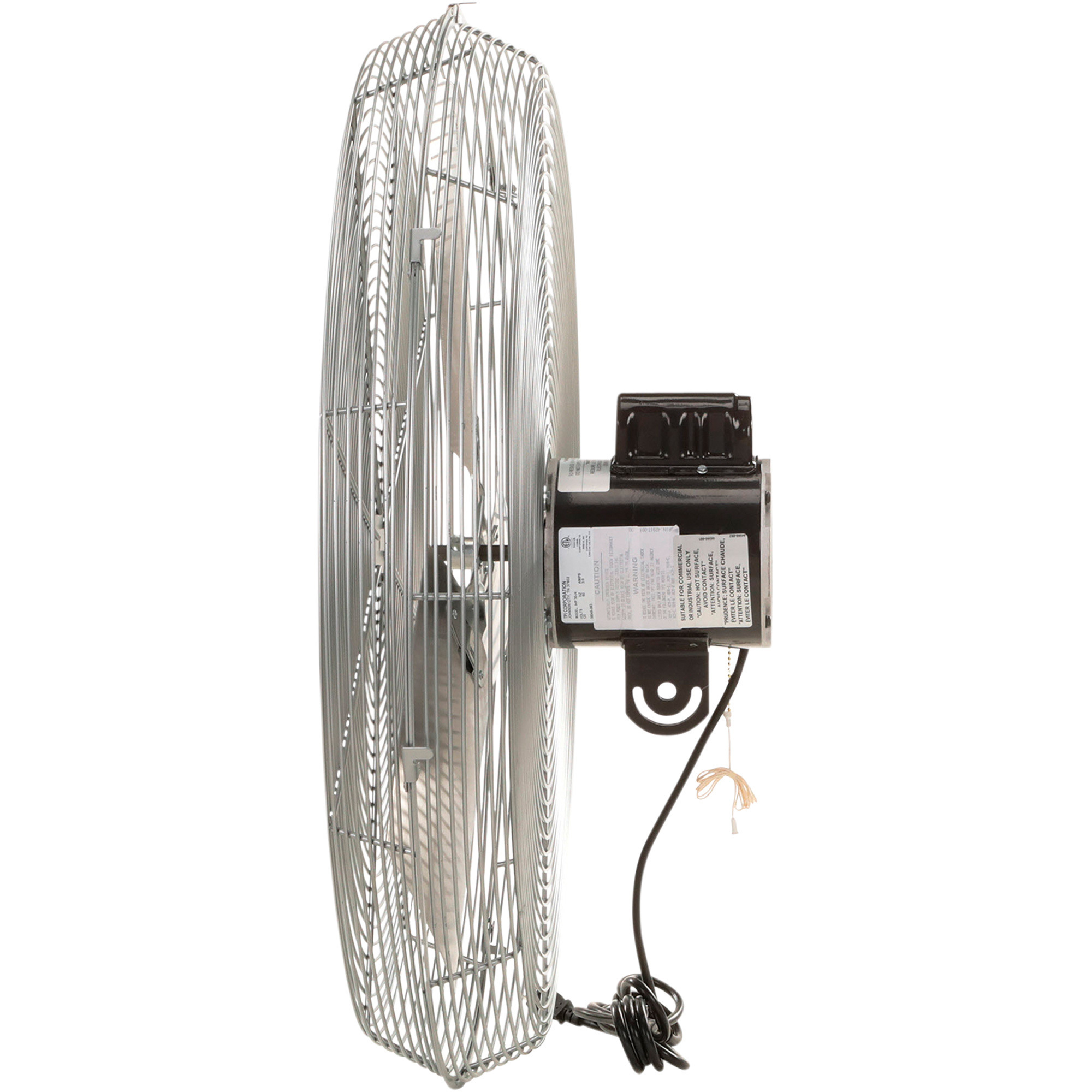 TPI, TPI 30ft. 1/3HP IND FAN HEAD, Fan Type Wall Mount, Fan Diameter 30 ...
