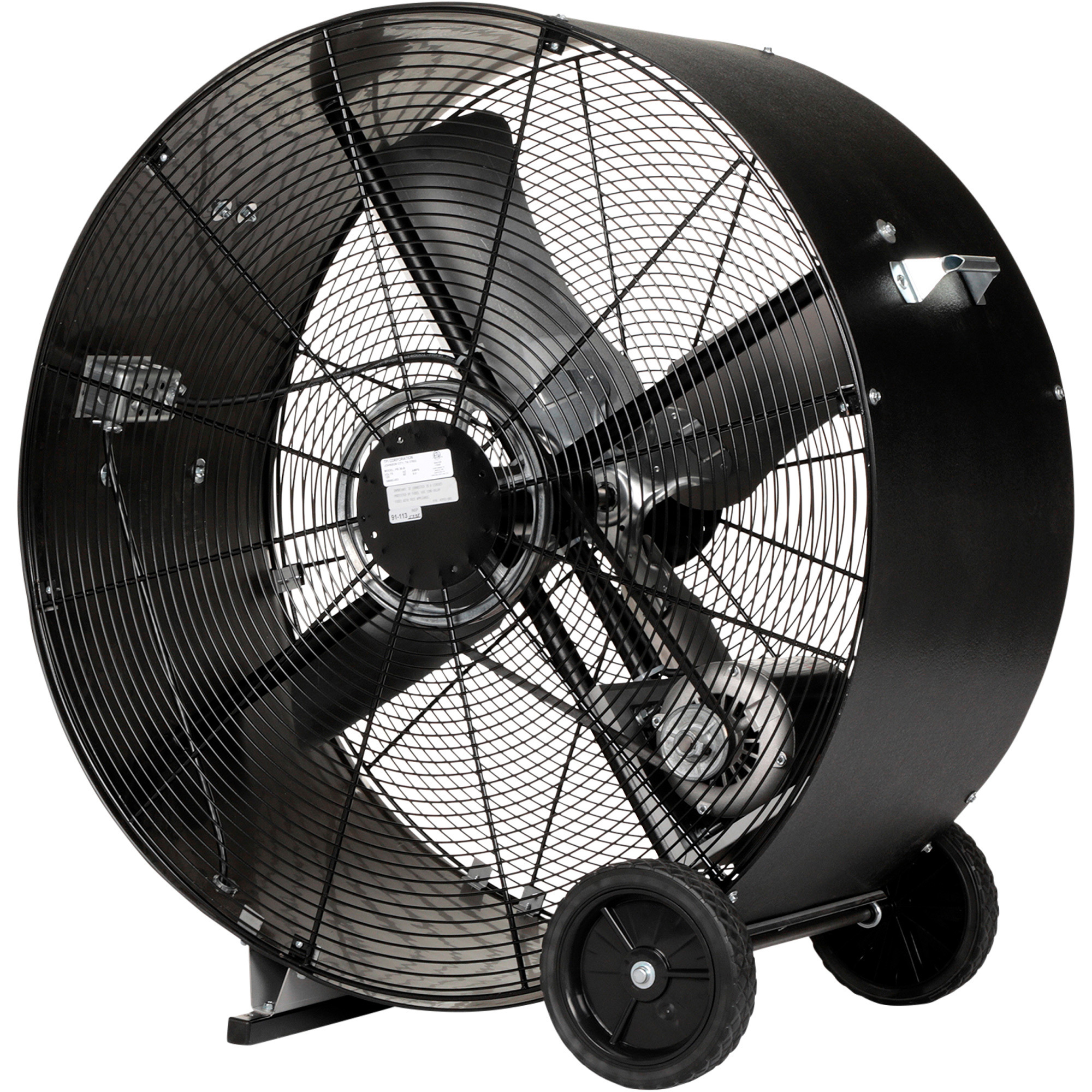 TPI Industrial Drum Fan — 36in., 1/2 HP, 14,500 CFM, Model# PBX 36-B ...