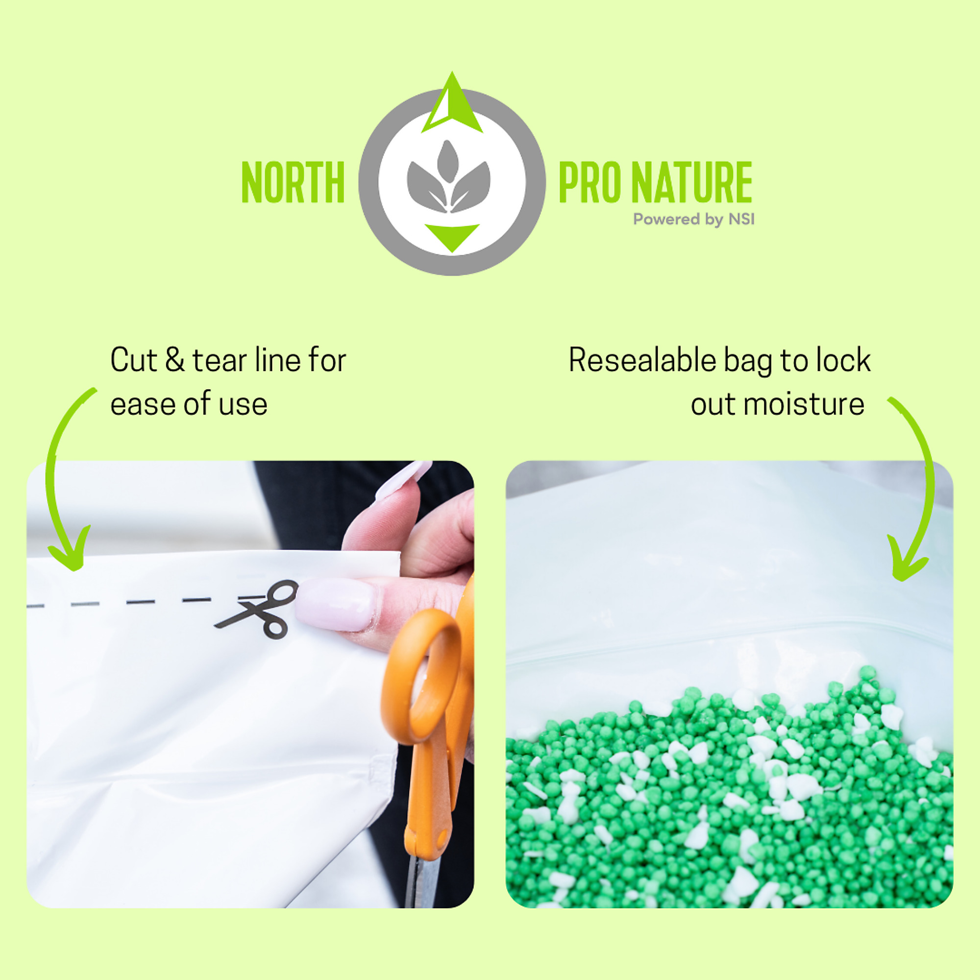 Northern Salt, North Pro Nature Chloride-Free Ice Melt 25 lb Bag ...