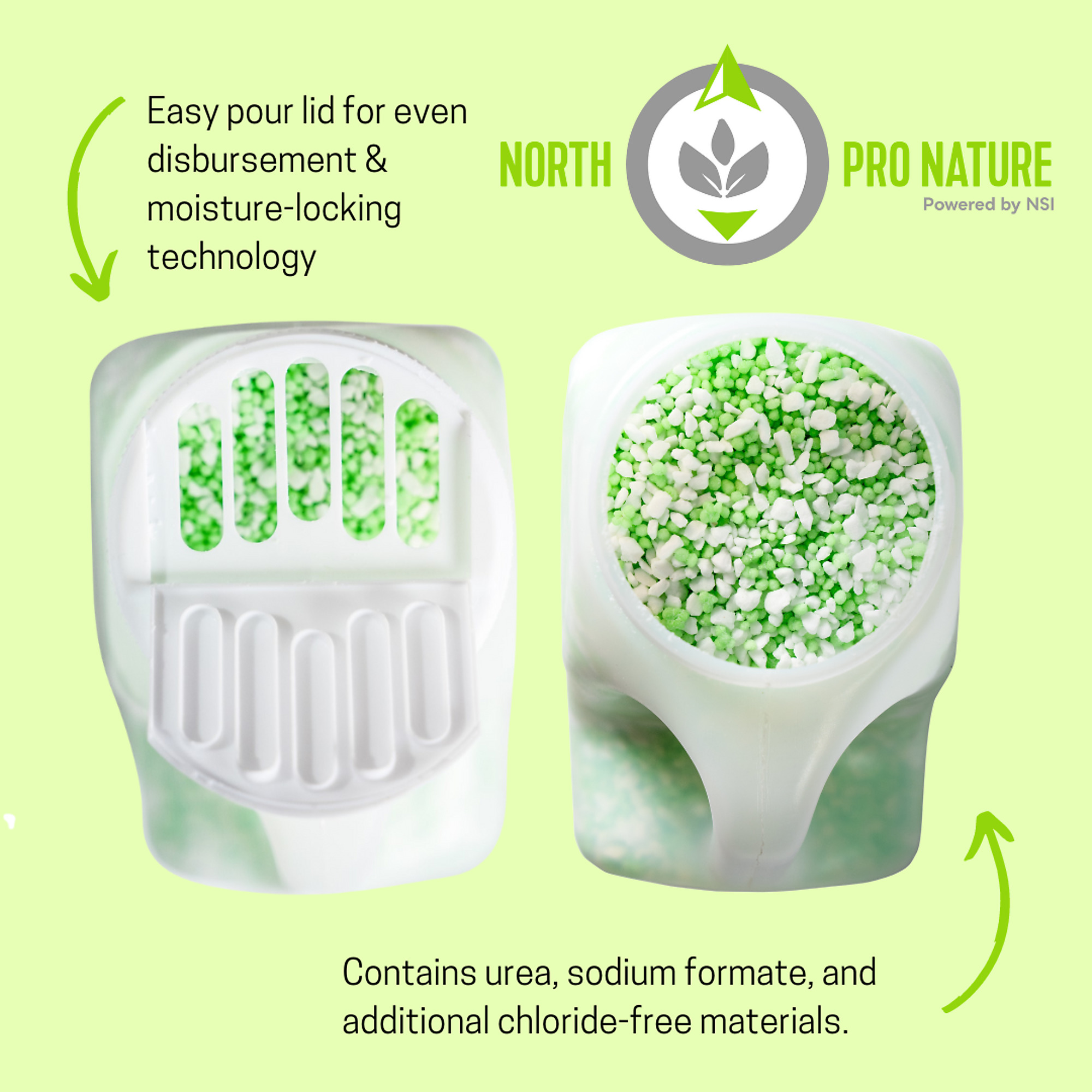 Northern Salt, North Pro Nature Chloride-Free Ice Melt 8 lb Jug ...