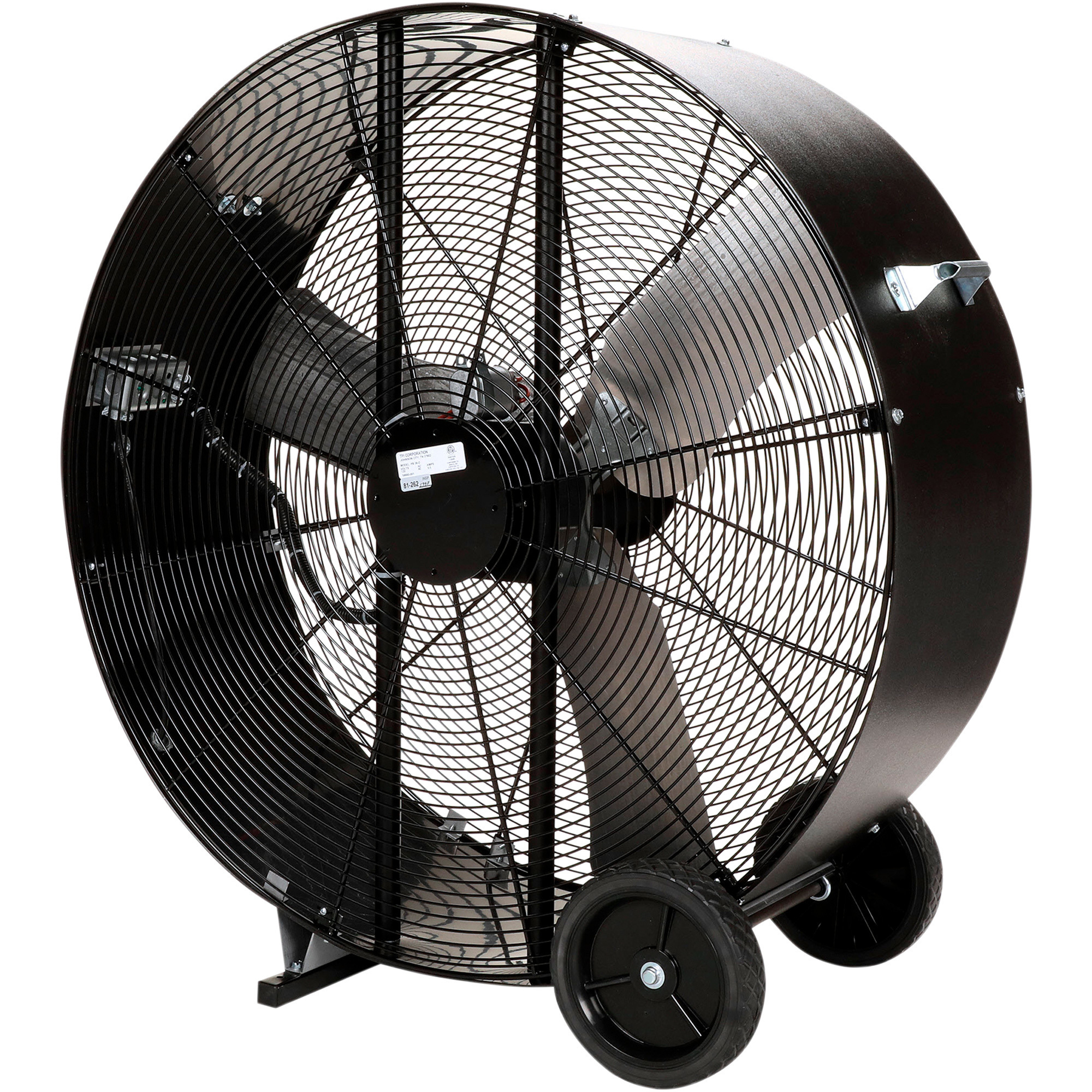 TPI Direct Drive Drum Fan, 36in., 1/3 HP, 12,500 CFM, Model# PBX 36-D ...