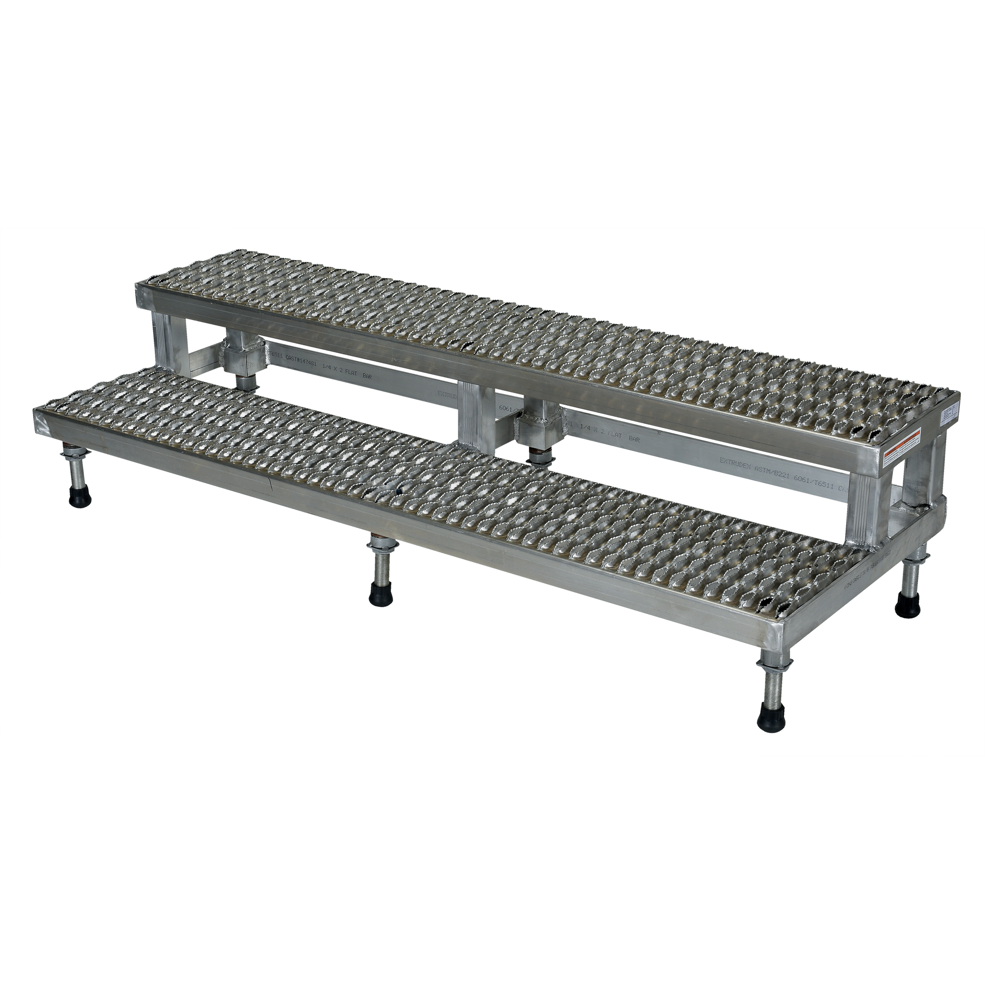 Vestil, Adjustable Step-Mate Stands, Capacity 500 lb, Material Aluminum ...