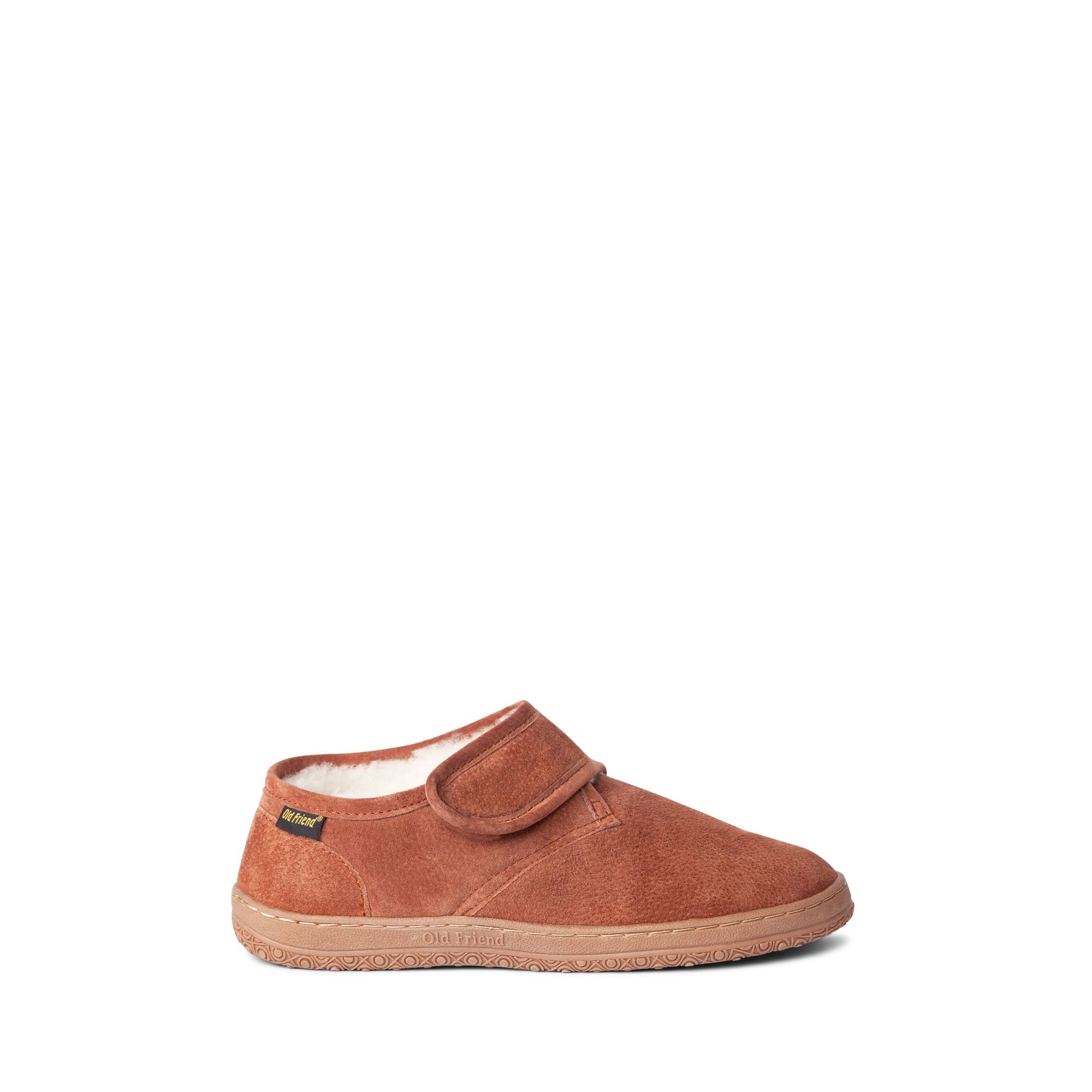 Old Friend Footwear, Men's Wide Adjustable Bootee, Sheepskin, Size 10 ...