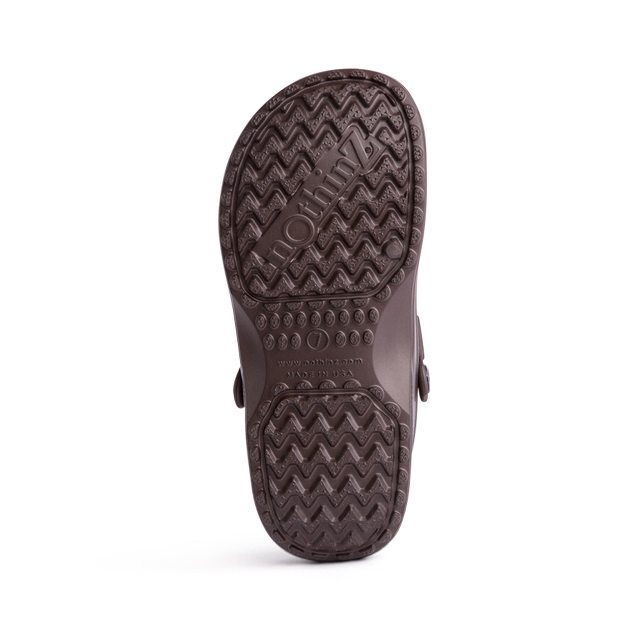 nothinZ Indoor/Outdoor Clog 6, Chocolate, Model# 482190 | Northern Tool