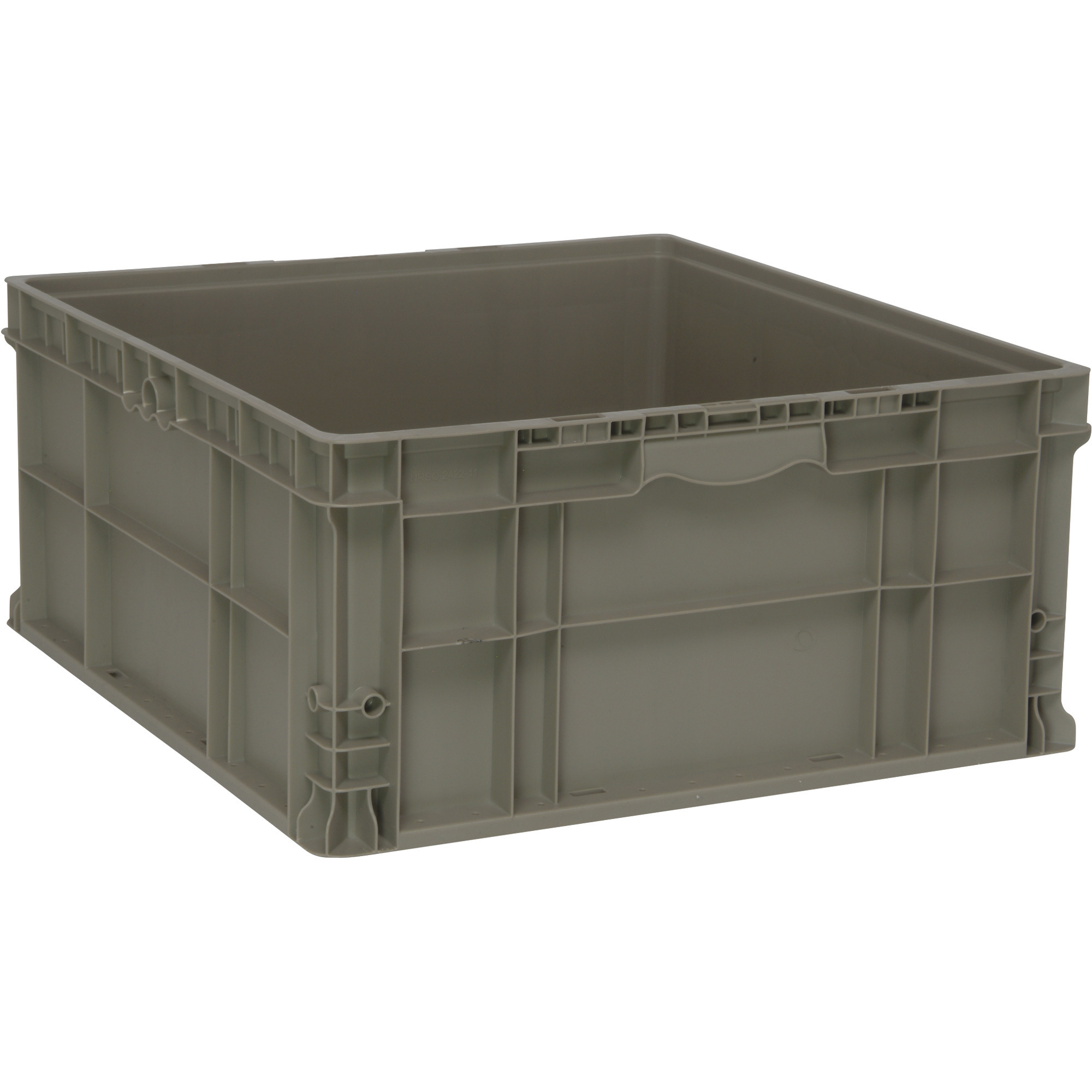 Quantum Straight Wall Container, 24in.L x 22in.W x 11in.H, Model ...