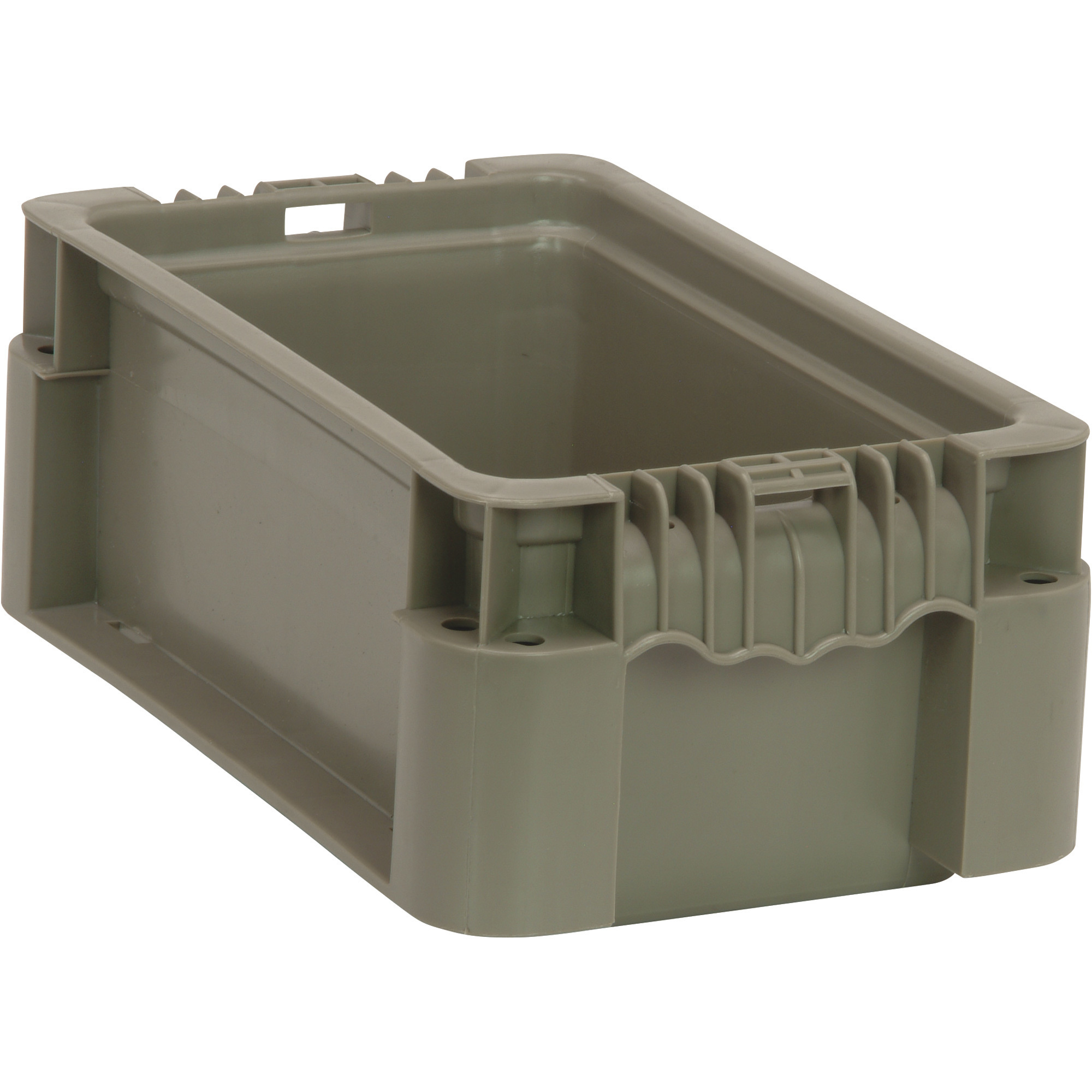 Quantum Straight Wall Container, 12in.L x 7in.W x 5in.H, Model# RSO1207 ...
