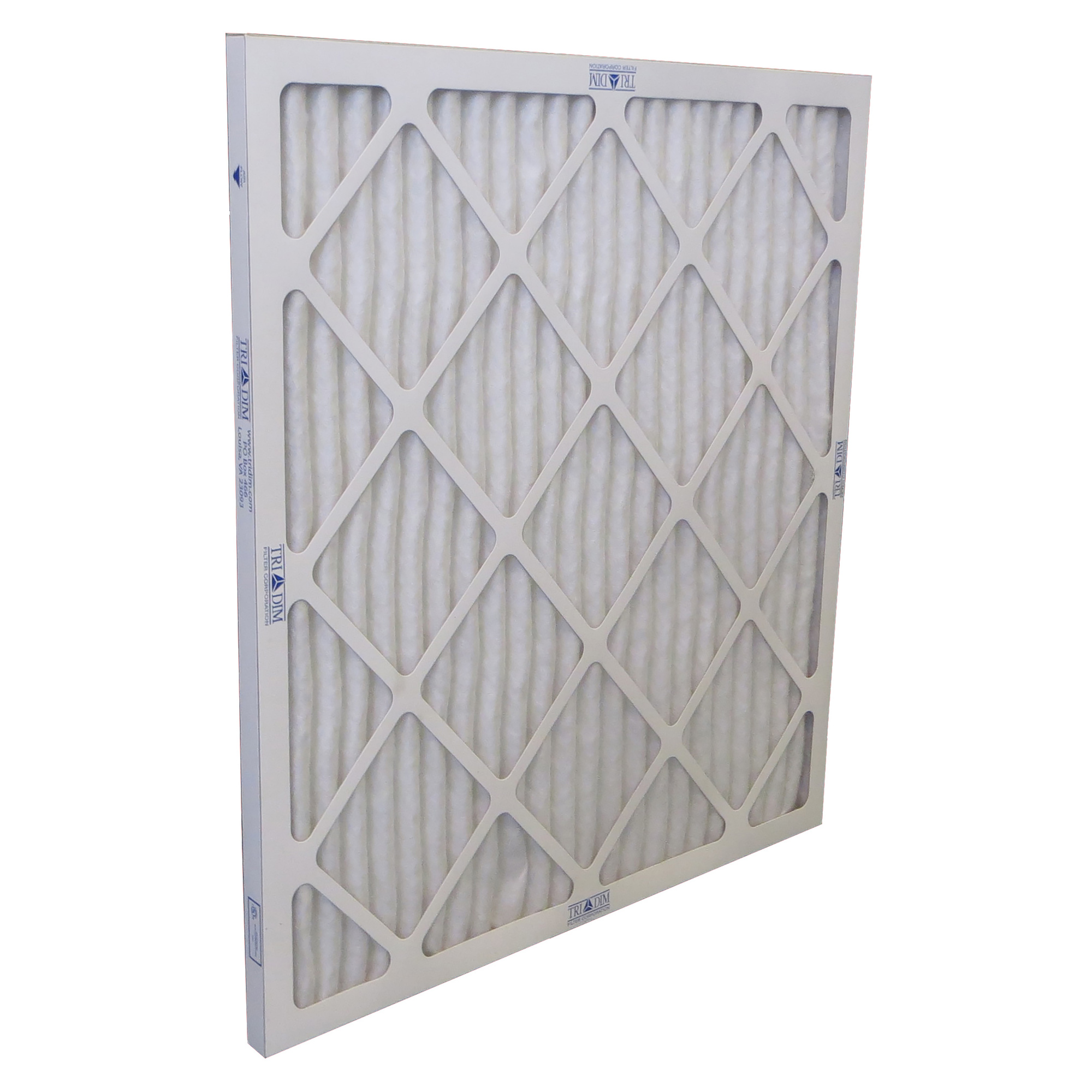 TriDim, 18x24x1 Pro Merv 8 antimicrobial air filter 12Pk, Width 18 in ...