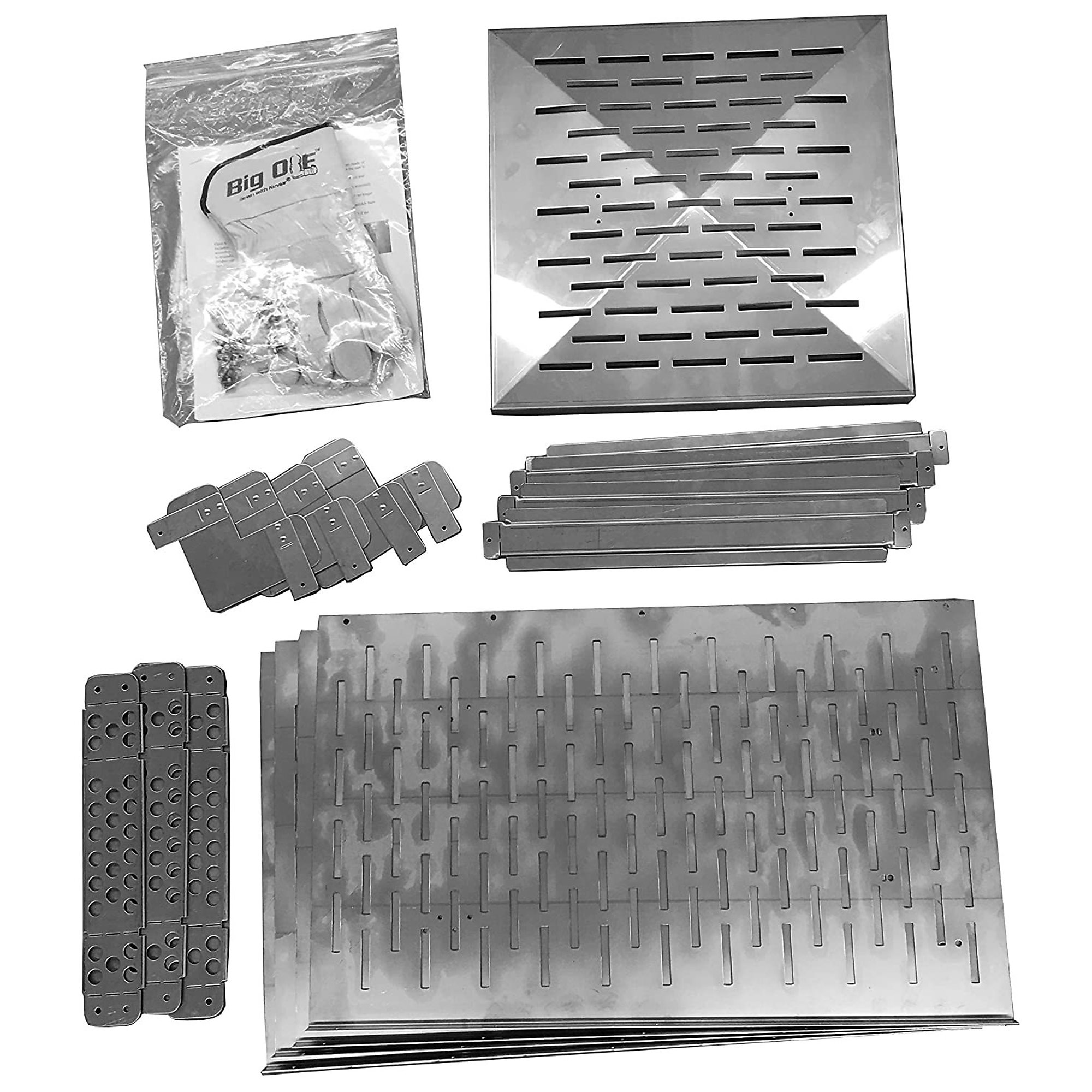 Tjernlund, Large Stainless Steel Burn Box Barrel, Capacity 32 Gal ...