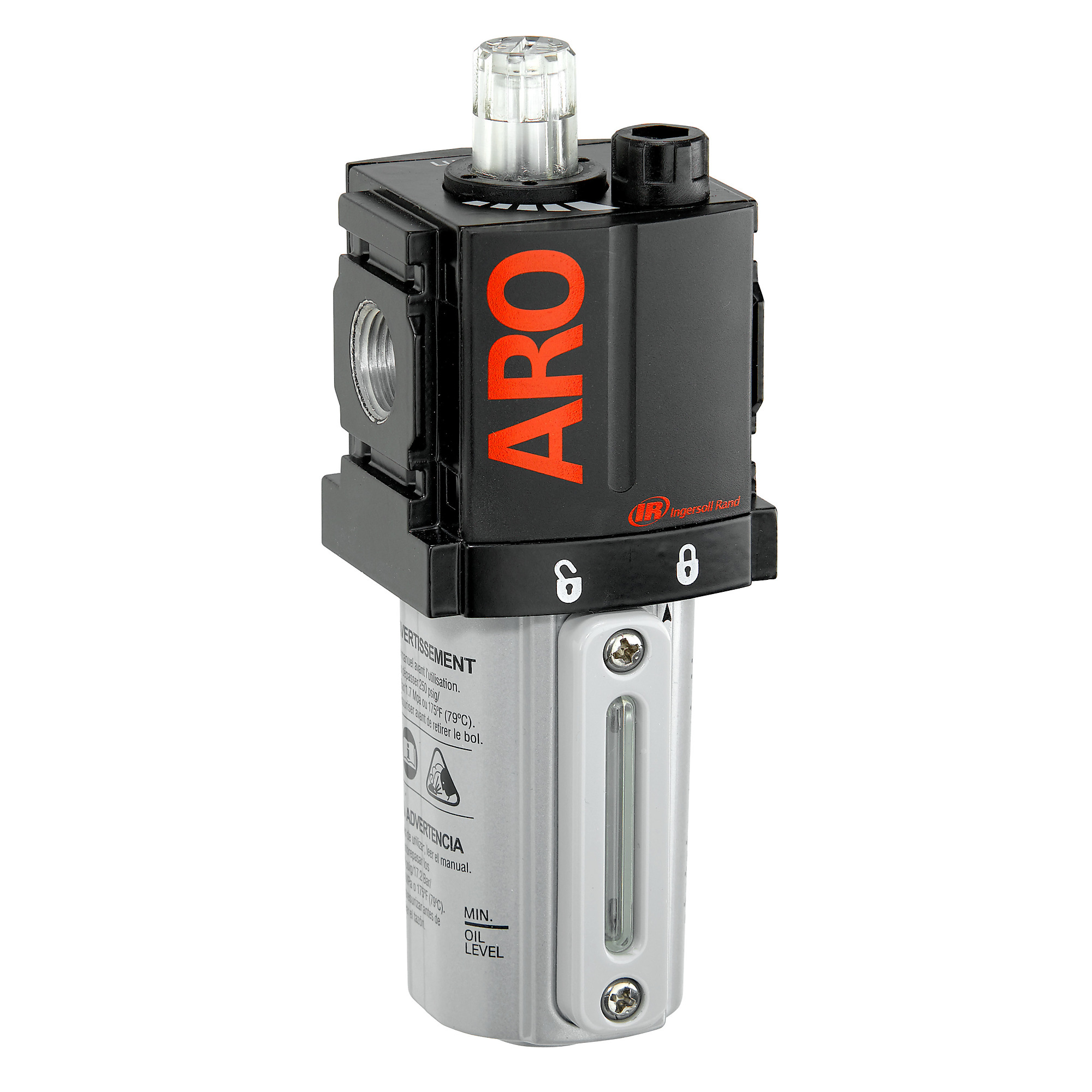 ARO Ingersoll Rand, 1/4in. Lubricator 1500 Series, Model# L36221-110 ...