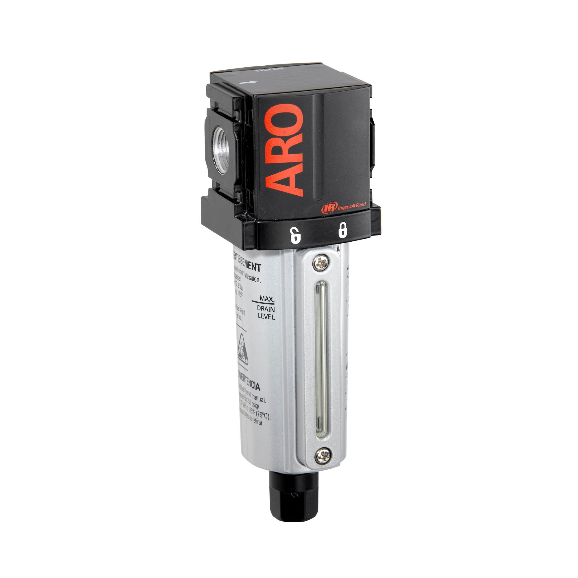 ARO Ingersoll Rand, 1/4in. Filter 1500 Series, Model# F35221-311 ...