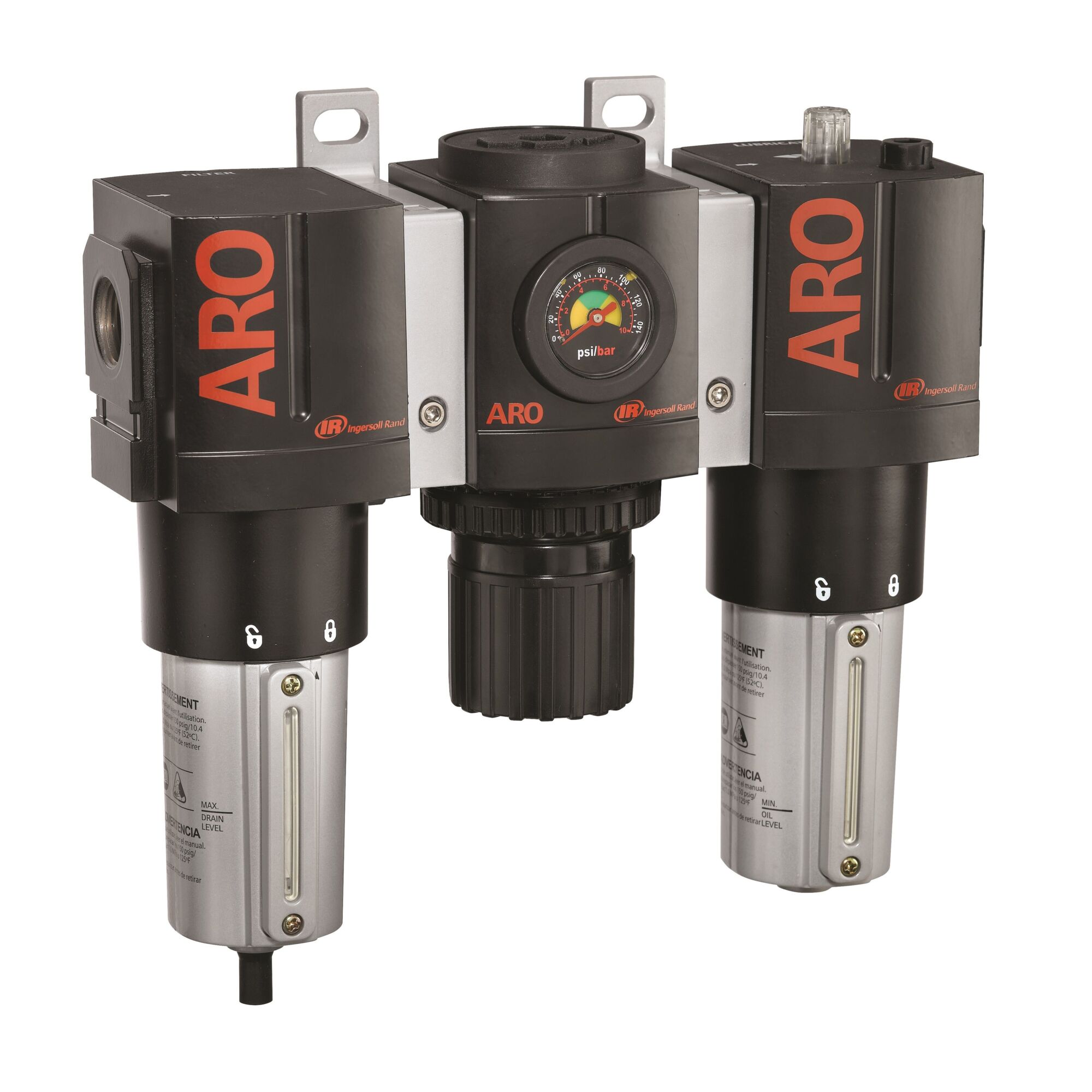 ARO Ingersoll Rand 3/4in. Combination FRL 3000 Series, Min. Temperature ...