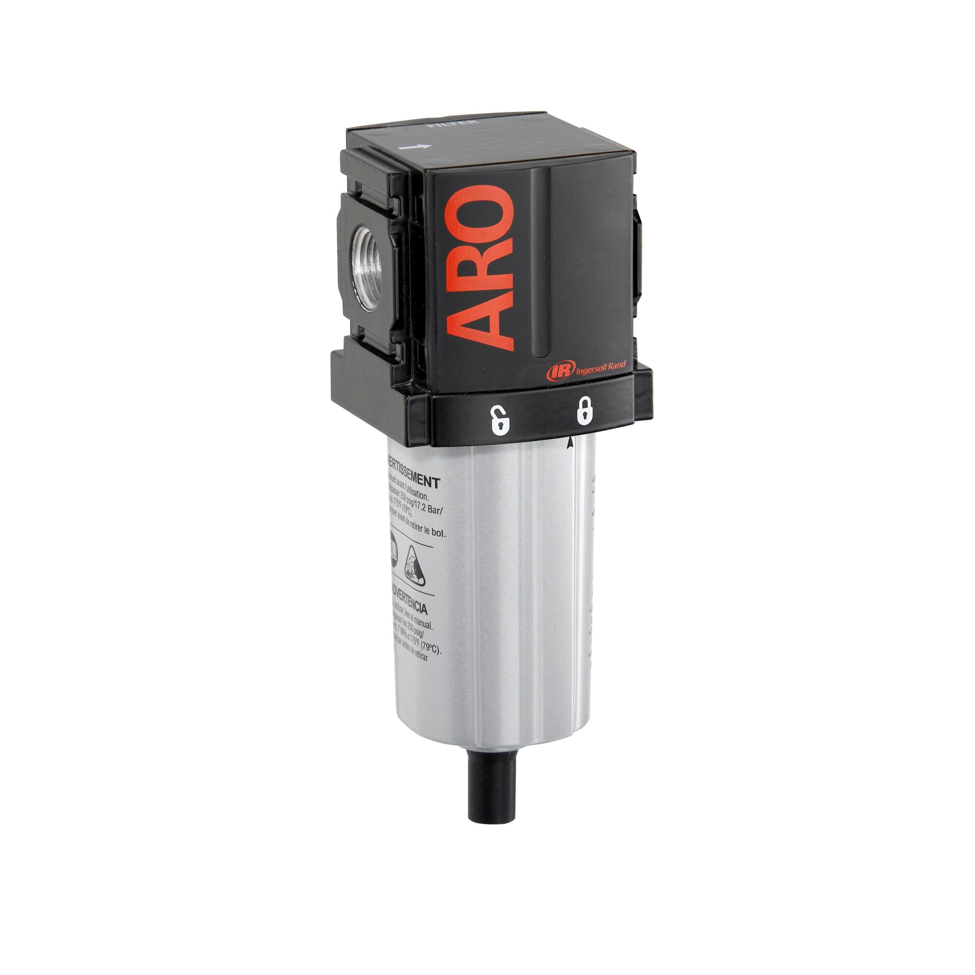 ARO Ingersoll Rand, 1/4in. Filter 1500 Series, Model# F35221-420 ...