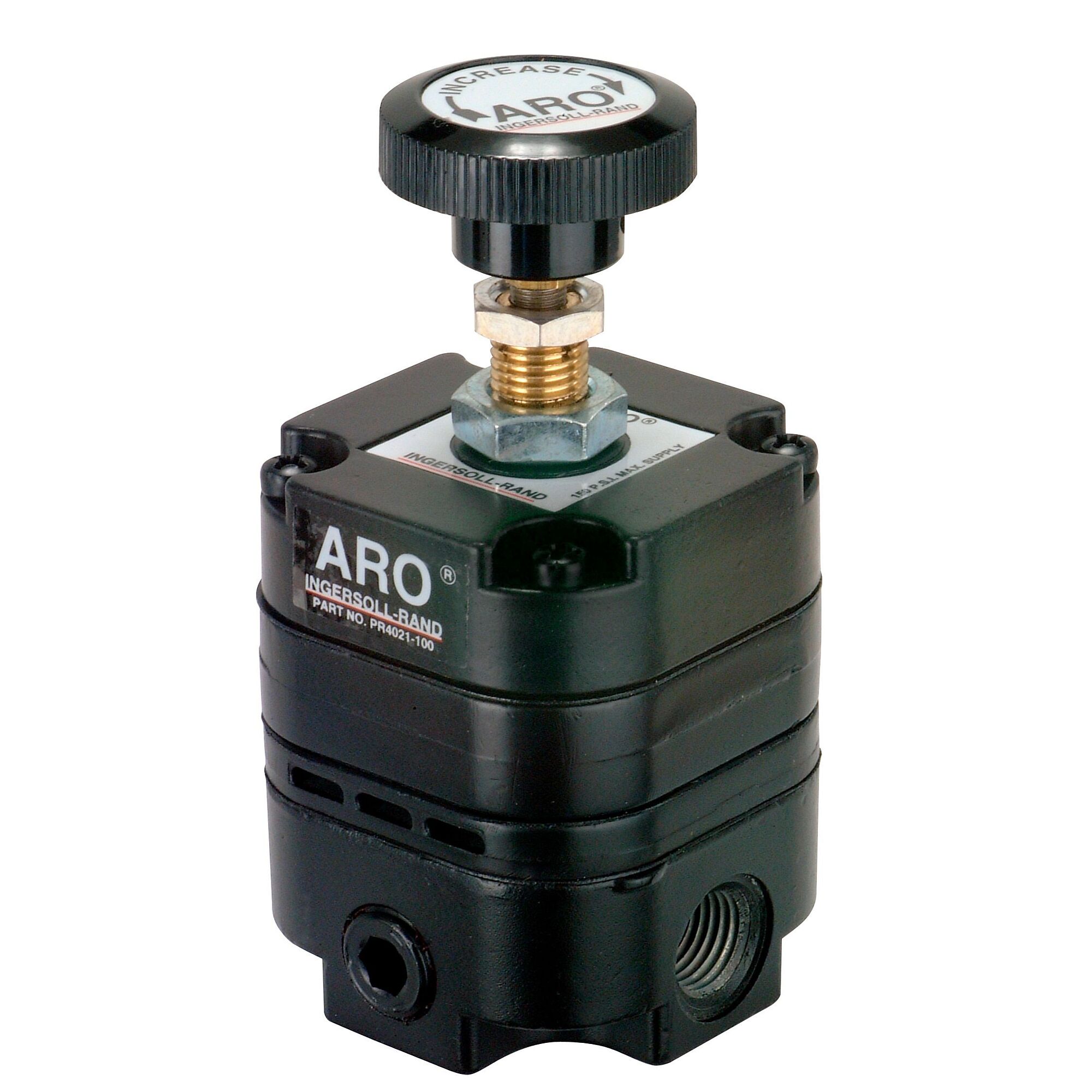 ARO Ingersoll Rand, 3/8in. Precision Regulator, Model# PR4031-300 ...