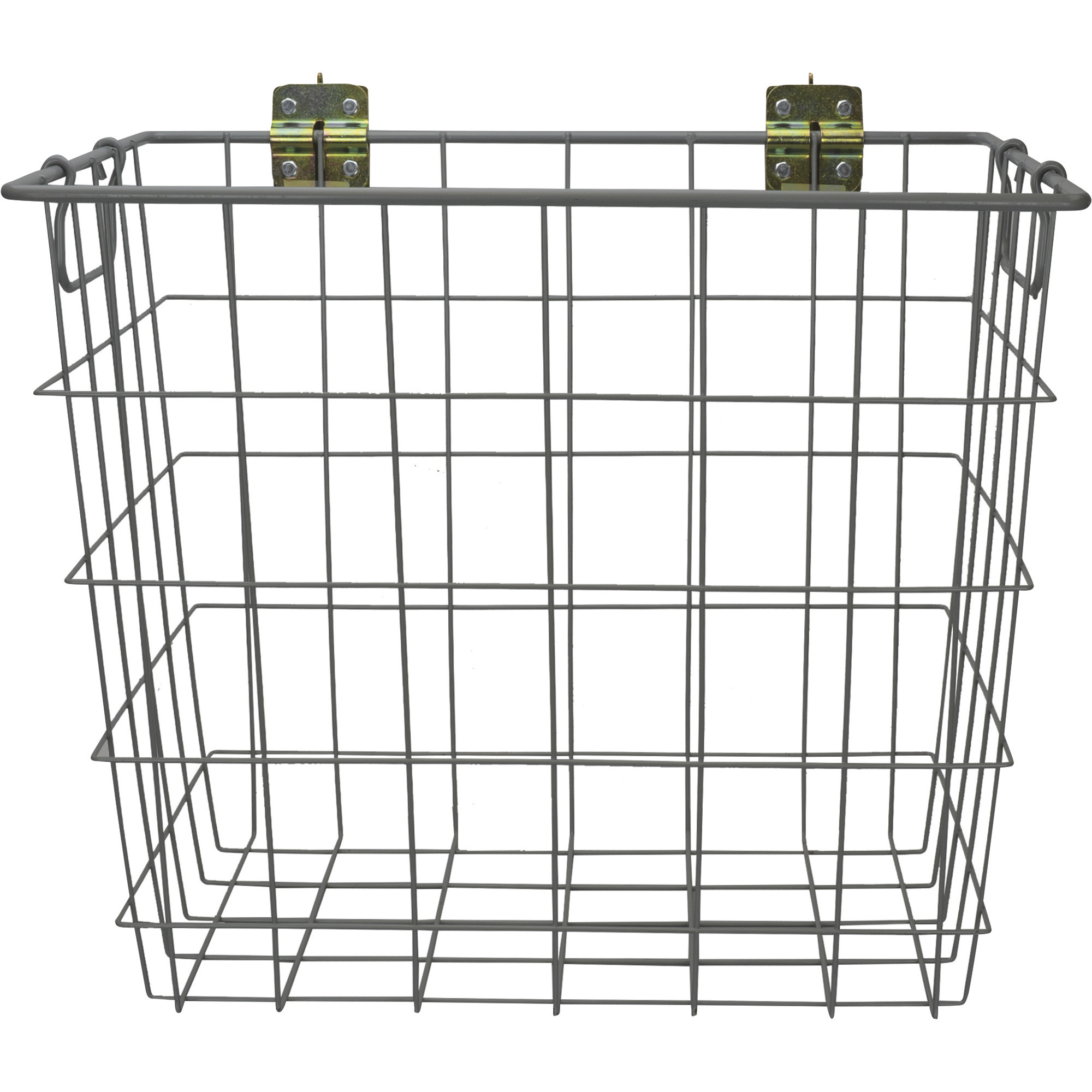 CargoSmart Large Wire Track Basket, 20in.W x 12in.D x 18in.H, Coated ...