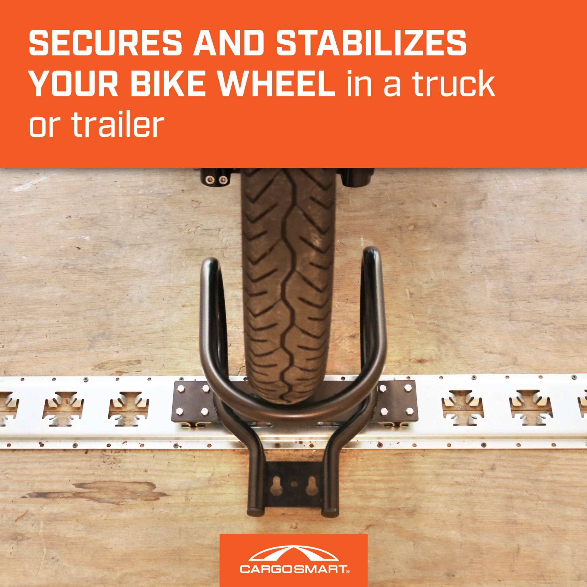 CargoSmart Motorcycle Wheel Chock, For E-Track and X-Track | Northern Tool