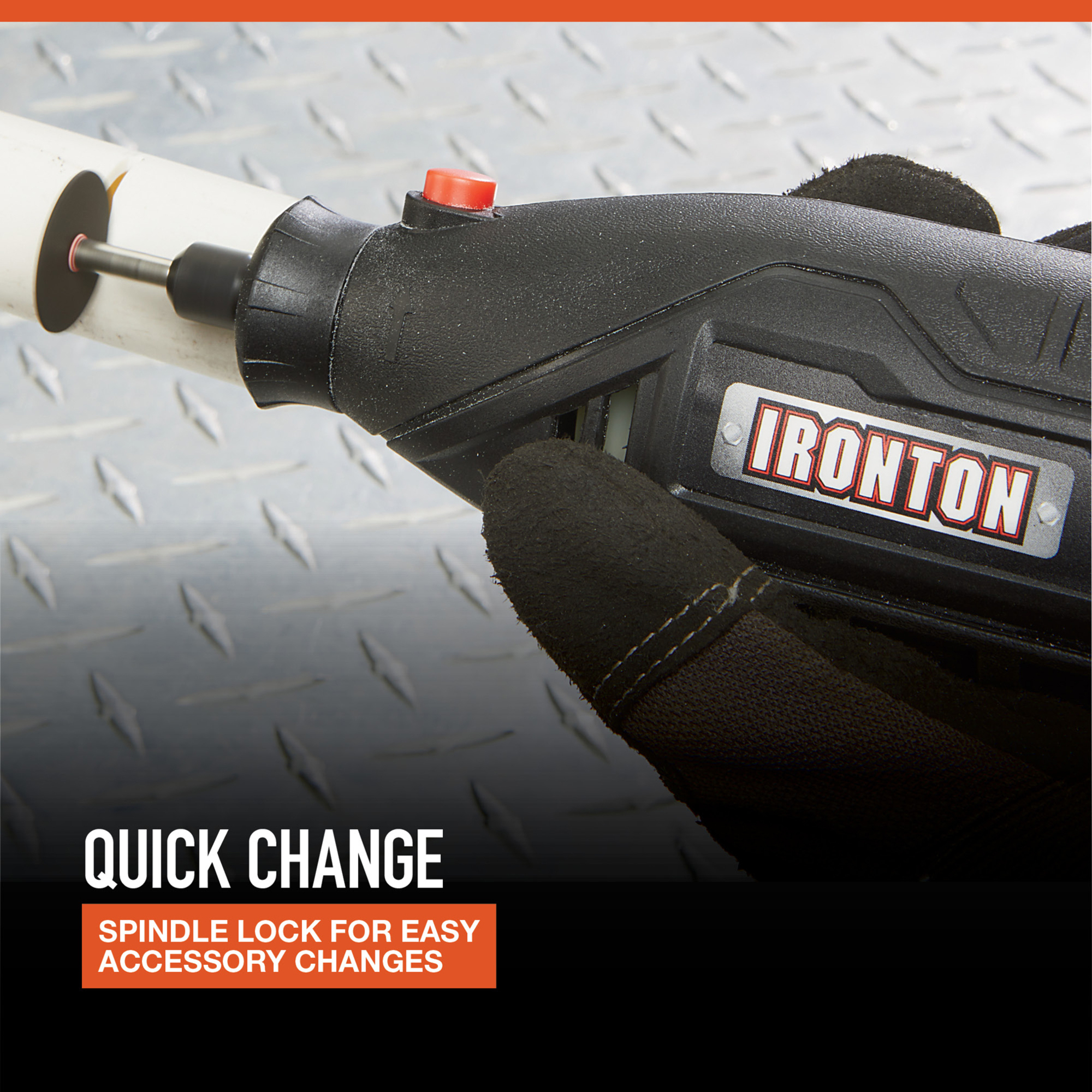 Ironton 107-Pc. Rotary Multi-Tool Kit, 35,000 RPM Max. Speed, 1 Amp ...