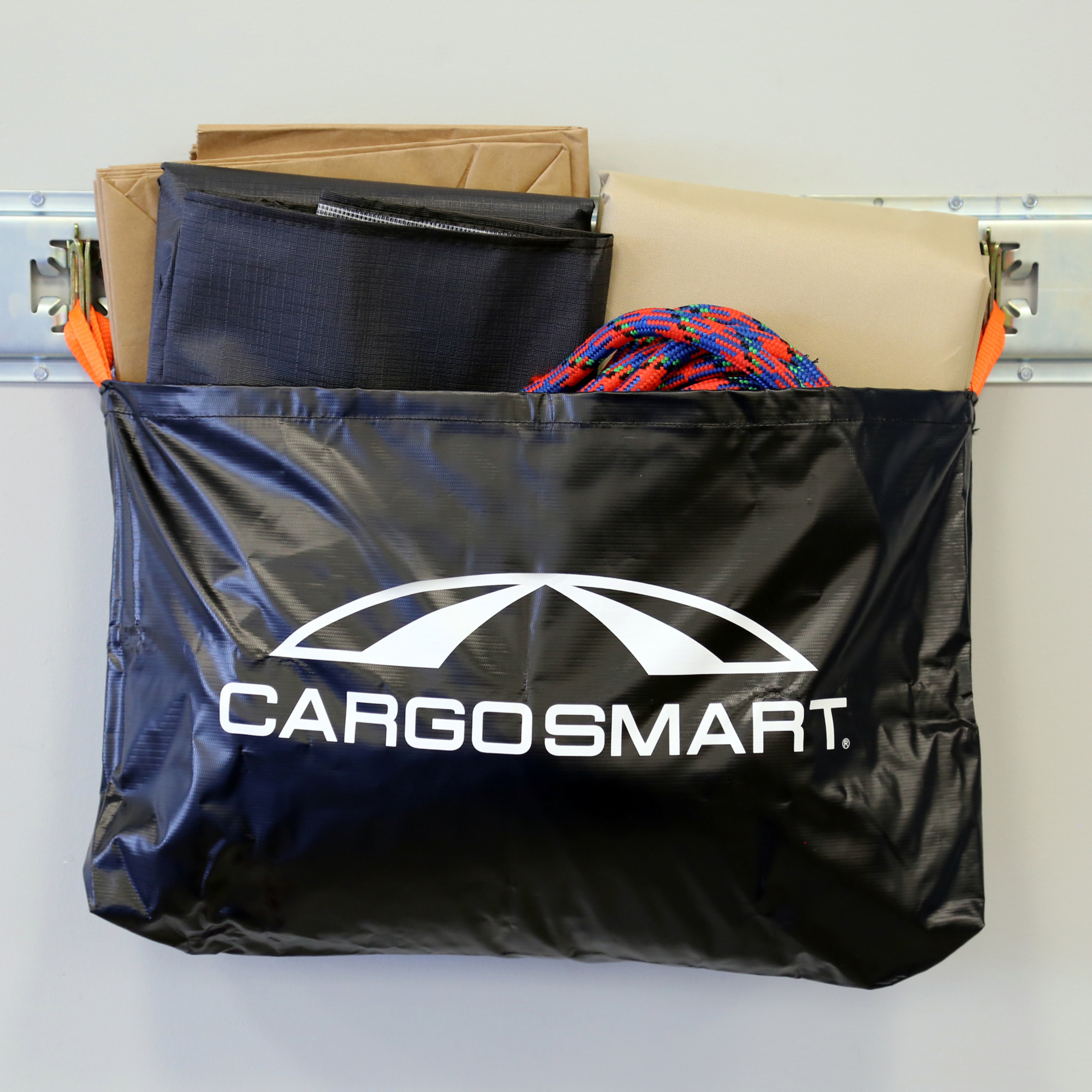 CargoSmart Nylon Utility Track Bag, 24in.W x 4in.D x 14in.H, For E ...