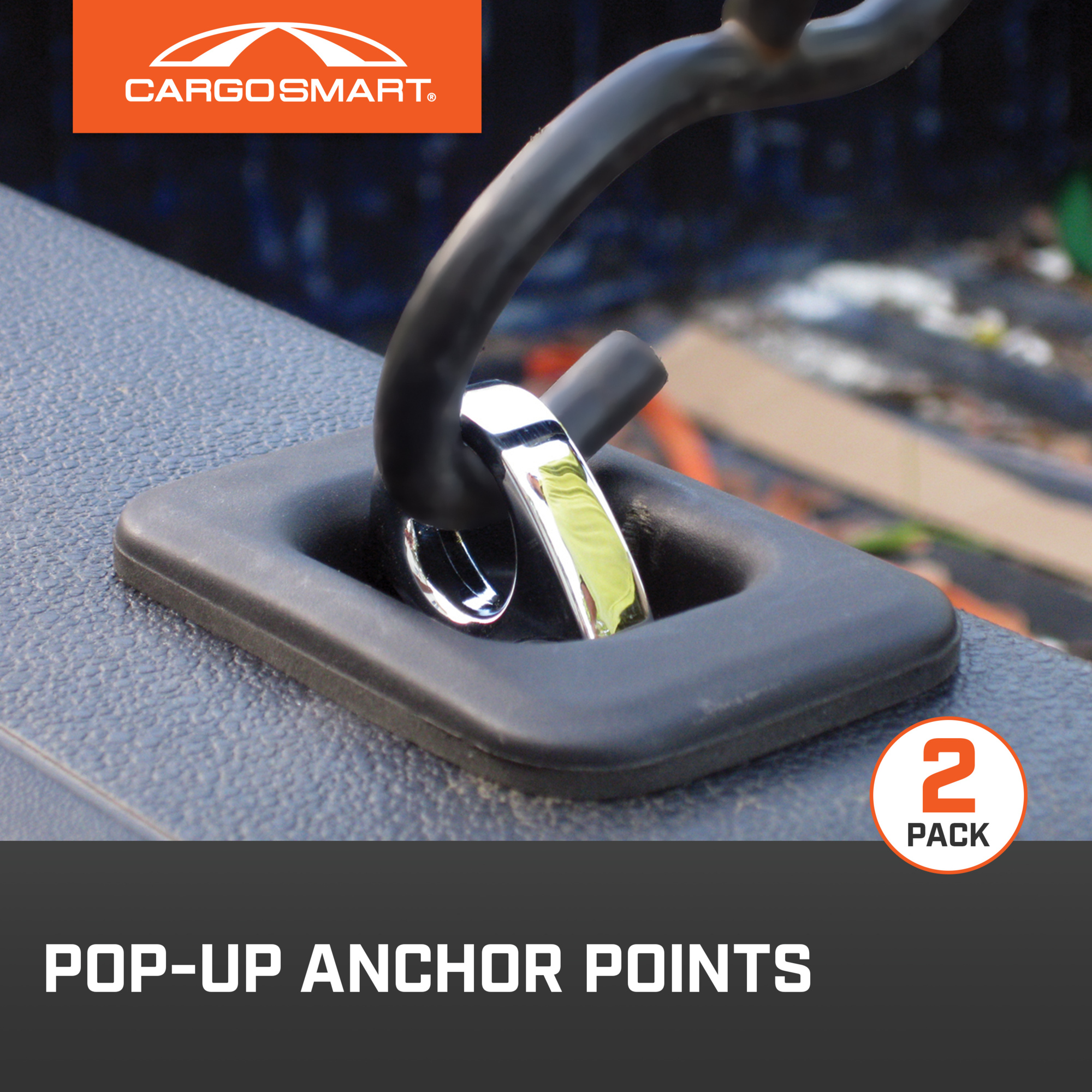CargoSmart Light-Duty Pop-Up Anchor Points, 2-Pack | Northern Tool