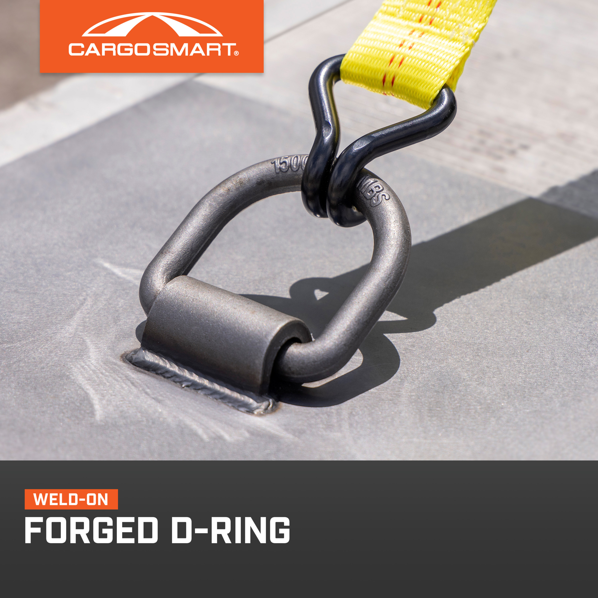 CargoSmart Weld-On D-Ring, 5/8in. Dia., 15,000-Lb. Capacity | Northern Tool