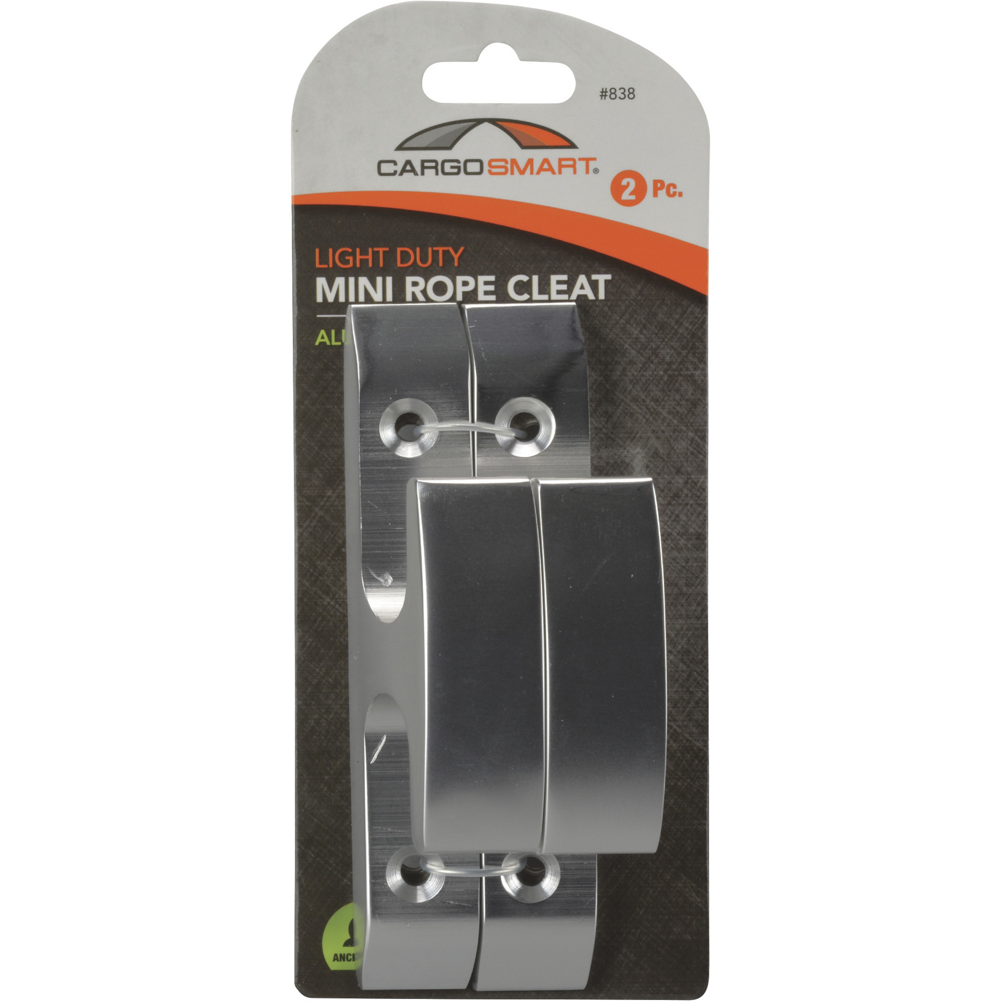 CargoSmart Light-Duty Mini Rope Cleats, 2-Pack | Northern Tool