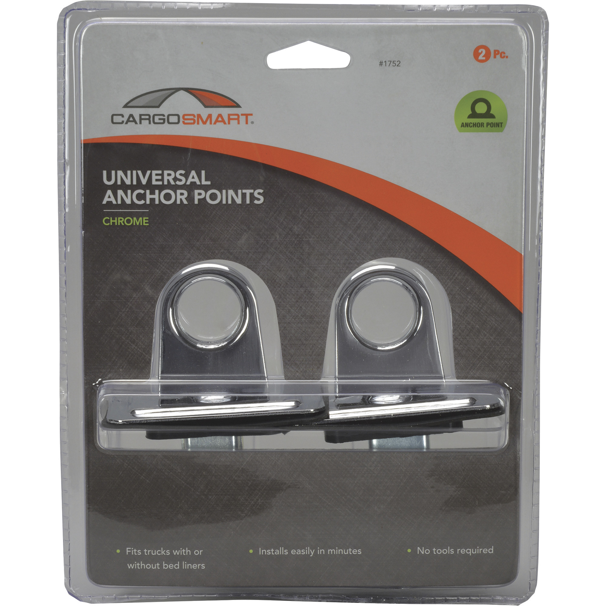 CargoSmart Light-Duty Universal Anchor Points, 2-Pack | Northern Tool