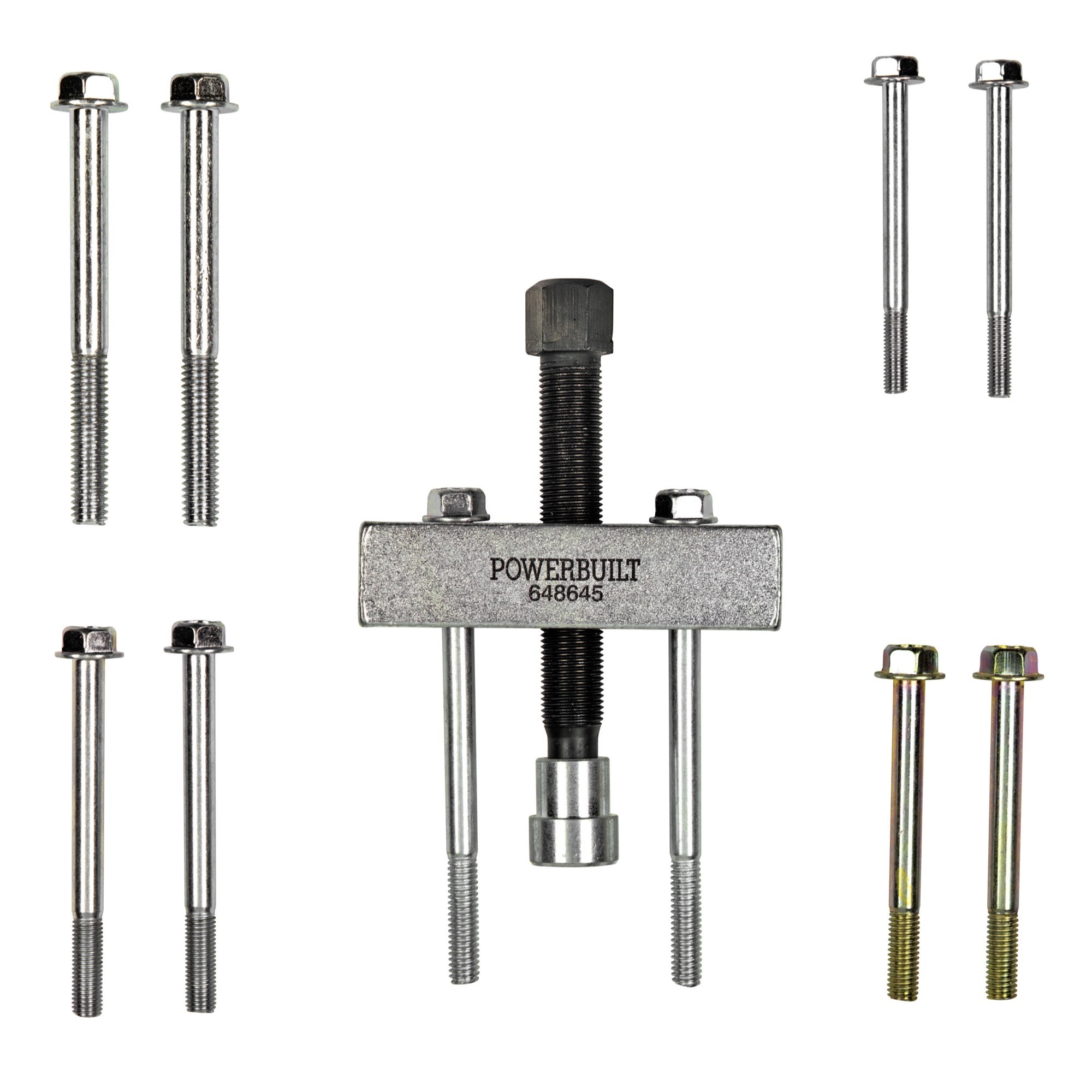 Powerbuilt 13 Pc Heavy Duty Steering Wheel Puller, Model# 648645 ...