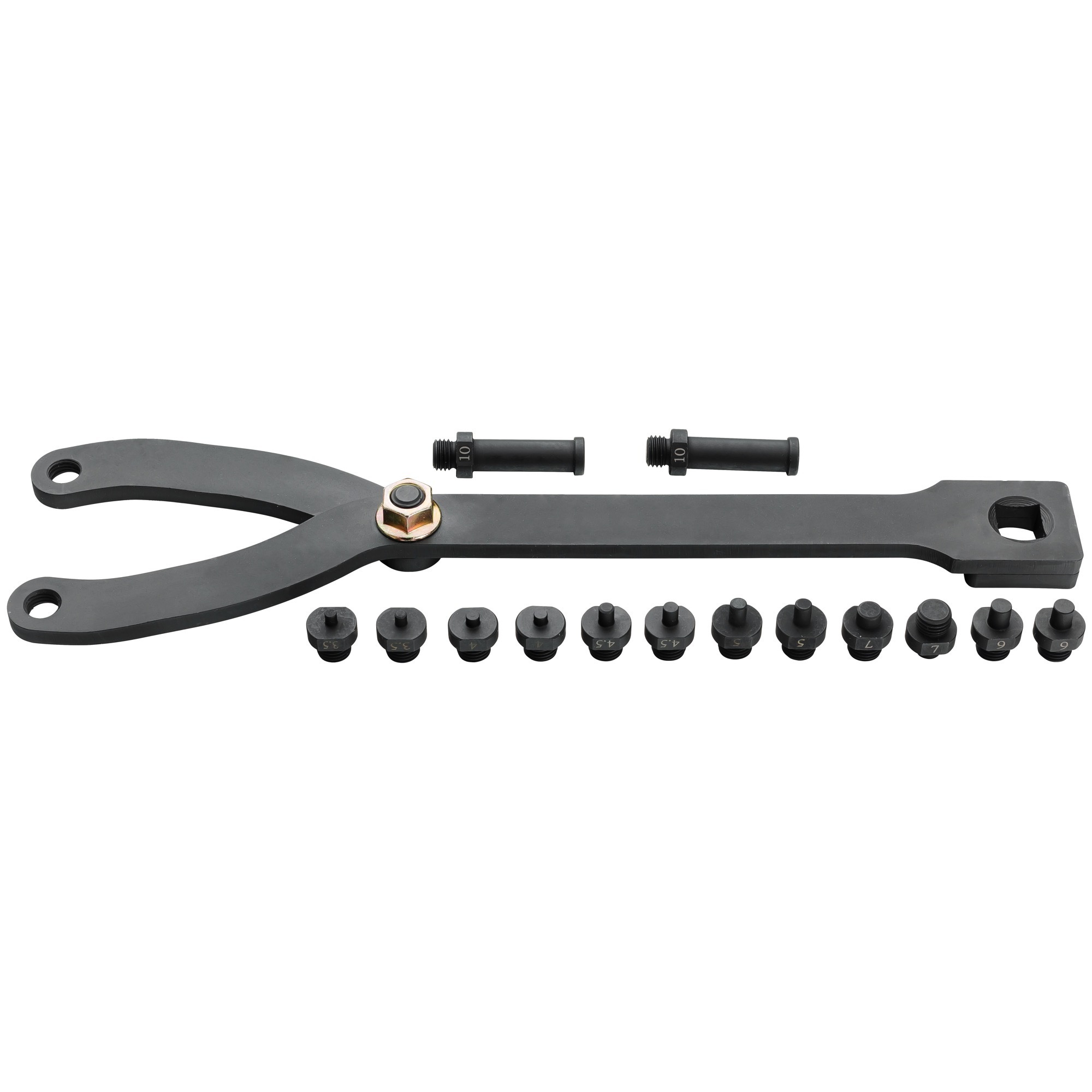 Powerbuilt Universal Pulley Holder Tool Kit, 15 Pc,Model# 647876 ...