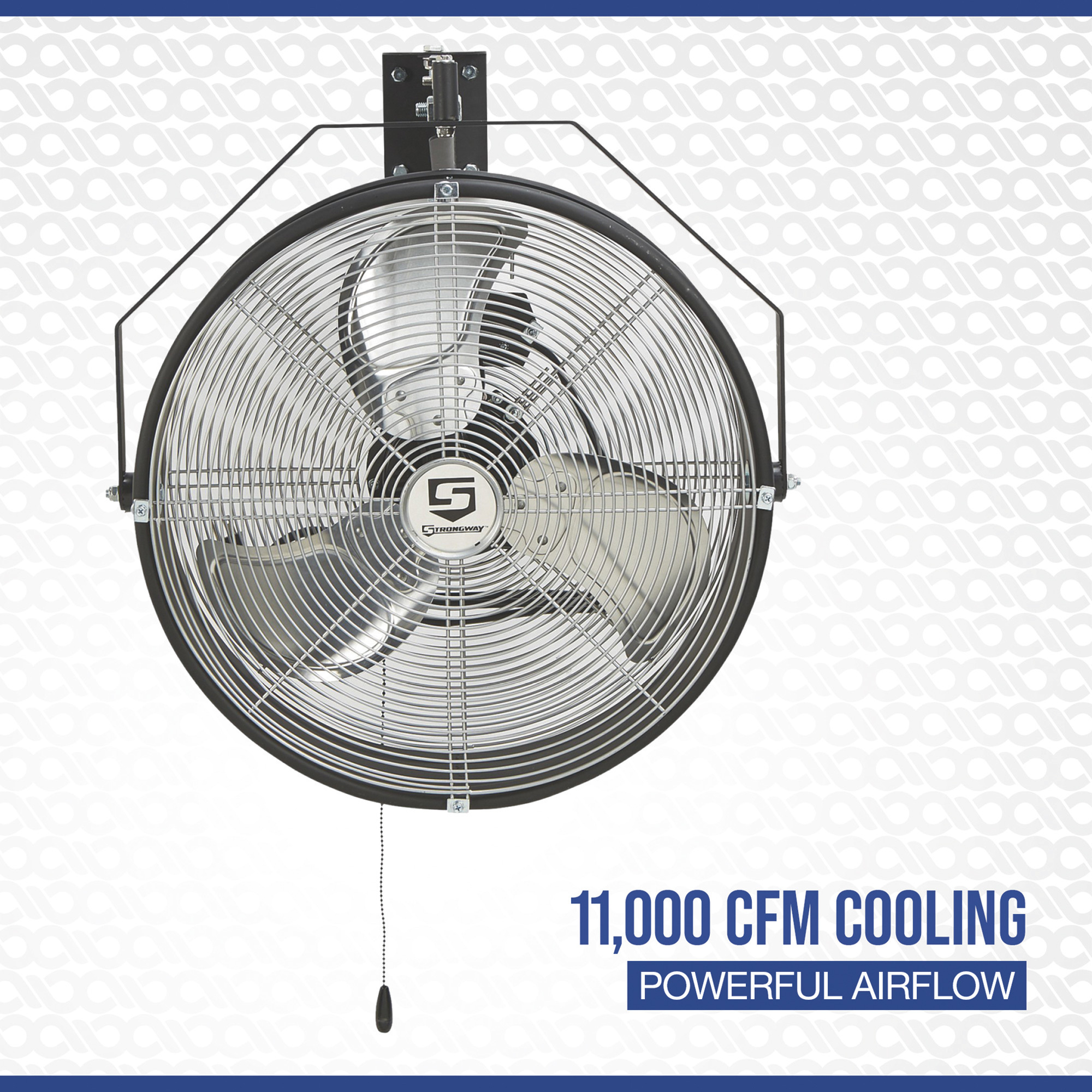 Strongway Garage Bay Fan, 18in. Dia., 3300 CFM, 1/12 HP | Northern Tool