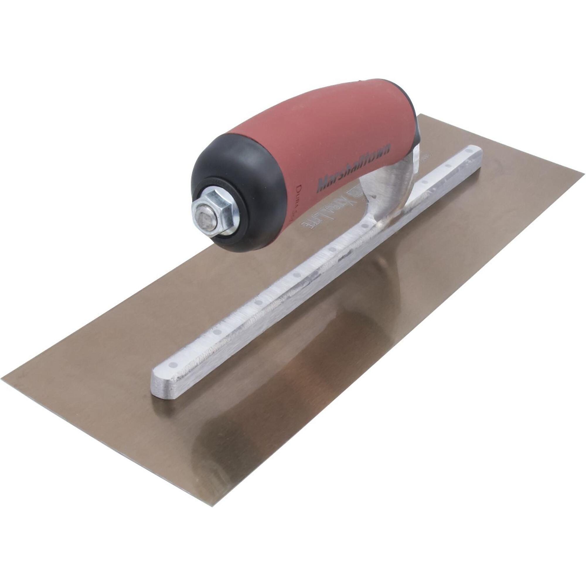 Marshalltown, 13 X 5 GS Finishing Trowel Curved DuraSoft Handle, Model ...