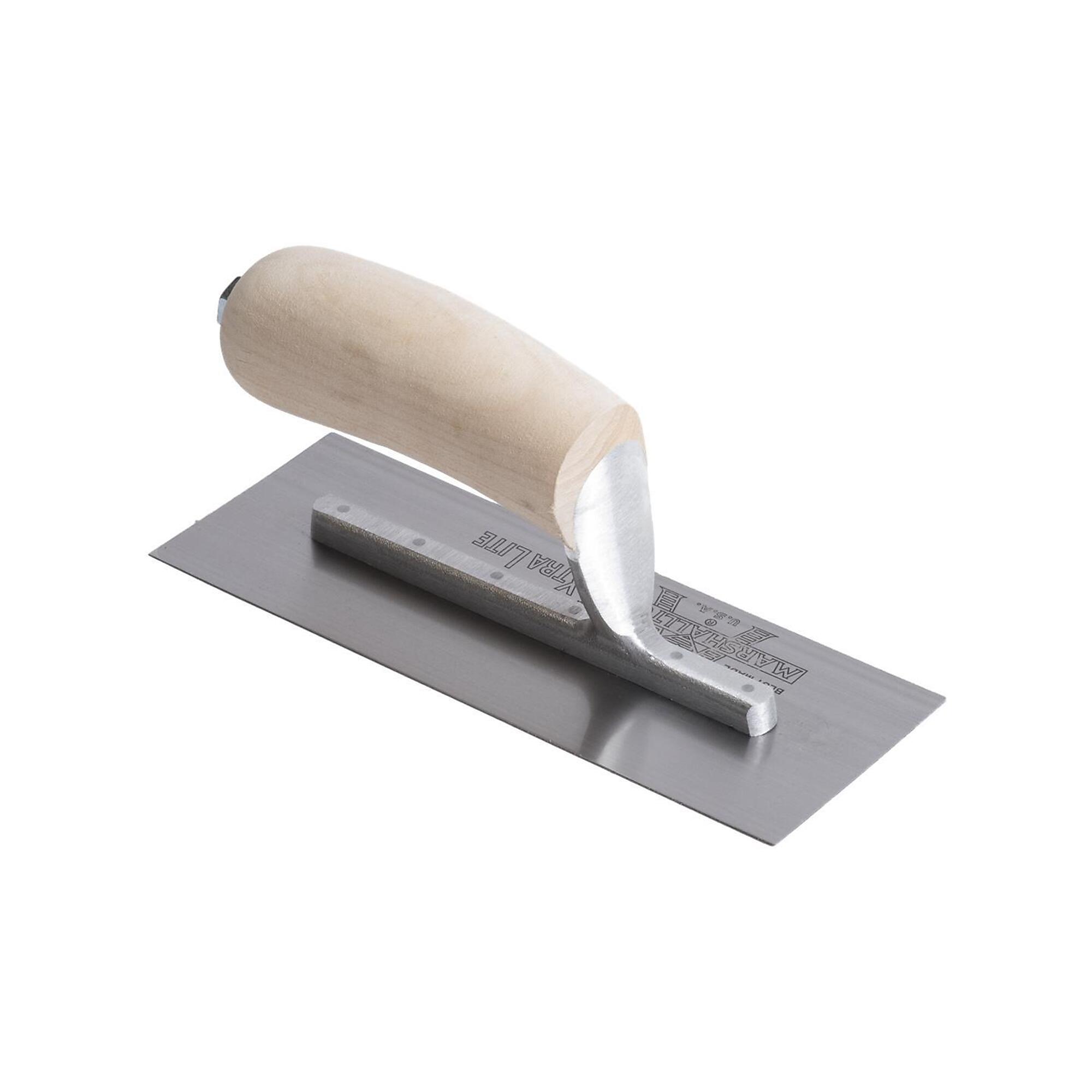Marshalltown Mini Trowel - 8in. x 3in., Aluminum Alloy Mounting, Model ...