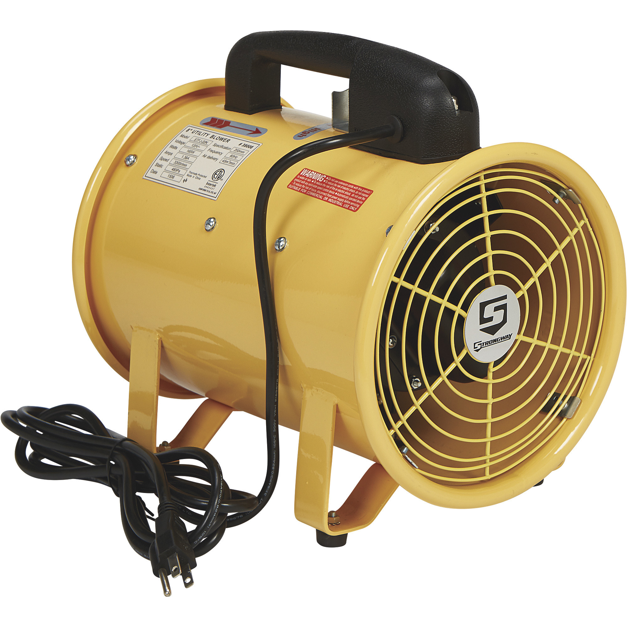 Strongway Utility Carpet Blower, 8in., 1/8 HP, 1,575 CFM | Northern Tool