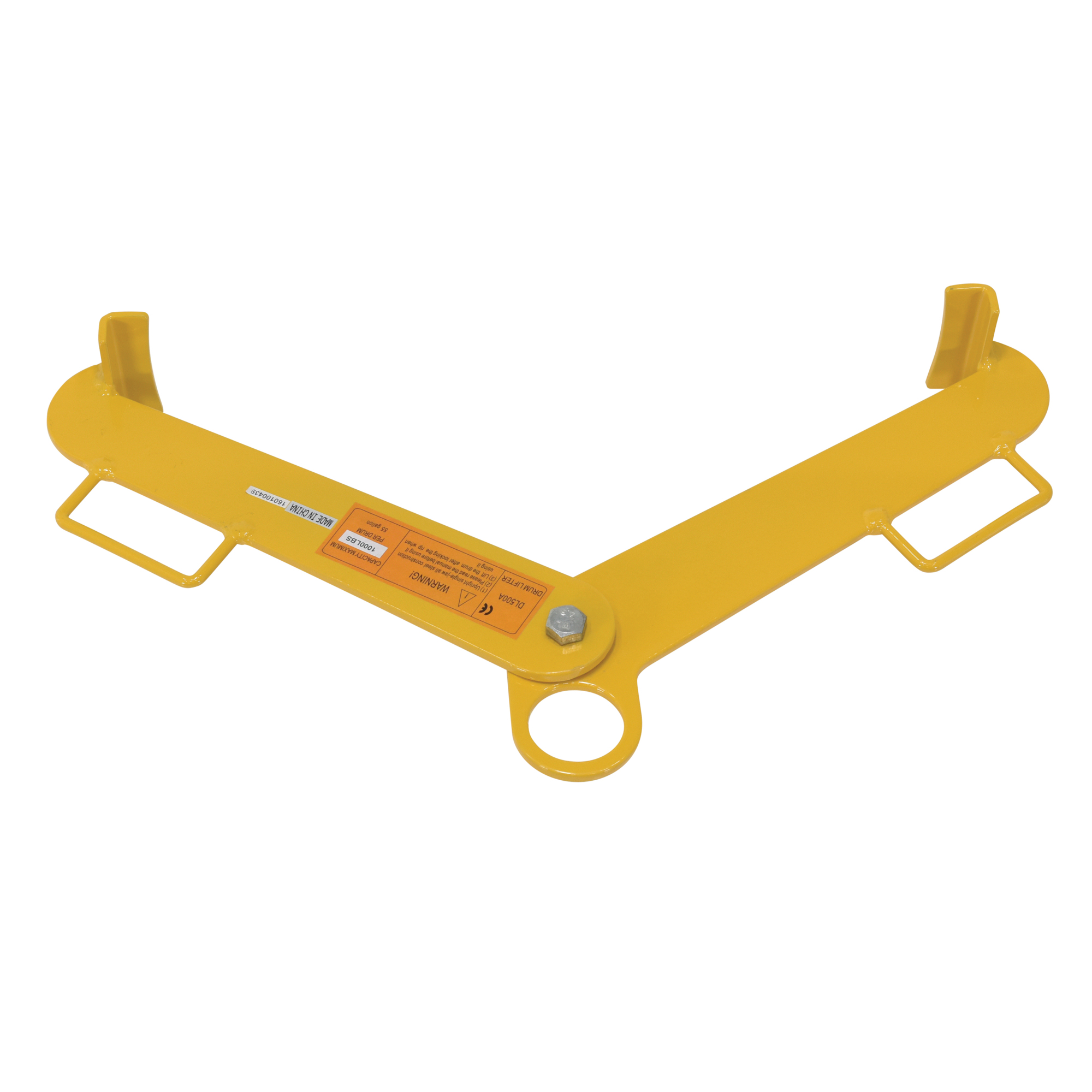 Vestil, Vertical drum clamp 1000 pounds capacity, Height 5.313 in ...