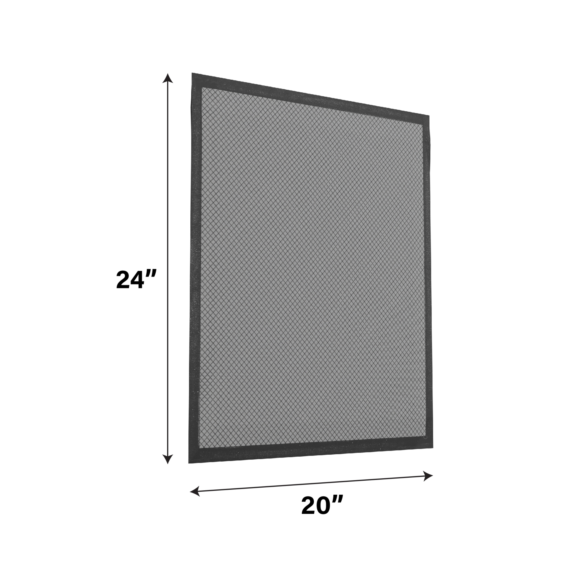 Air-Care, 20 x 24 x 1 Flexible Washable AC Filter, Width 20 in, Height ...