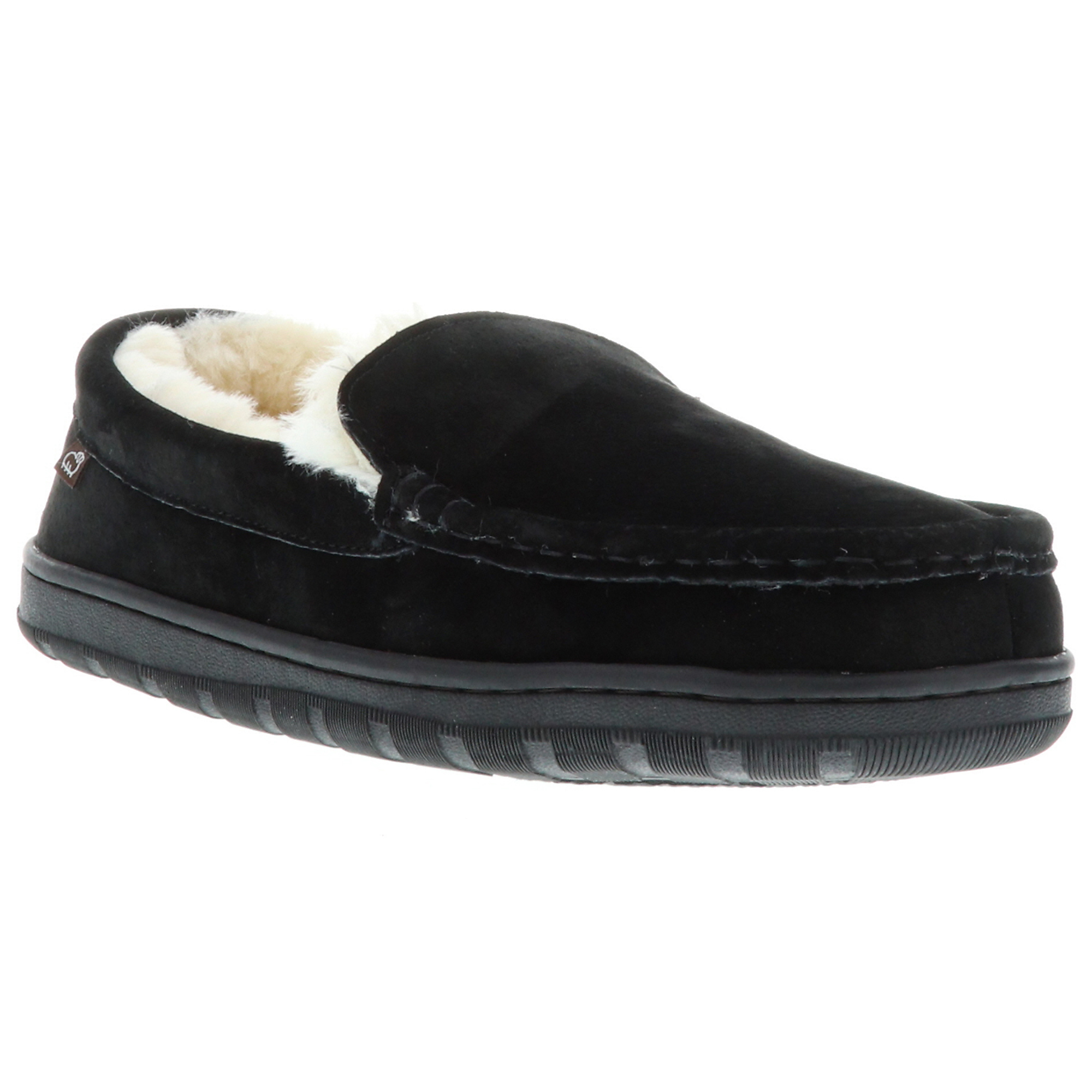 Lamo Footwear, Premium Faux Fur Suede Slipper Moc, Size 7, Width Medium ...