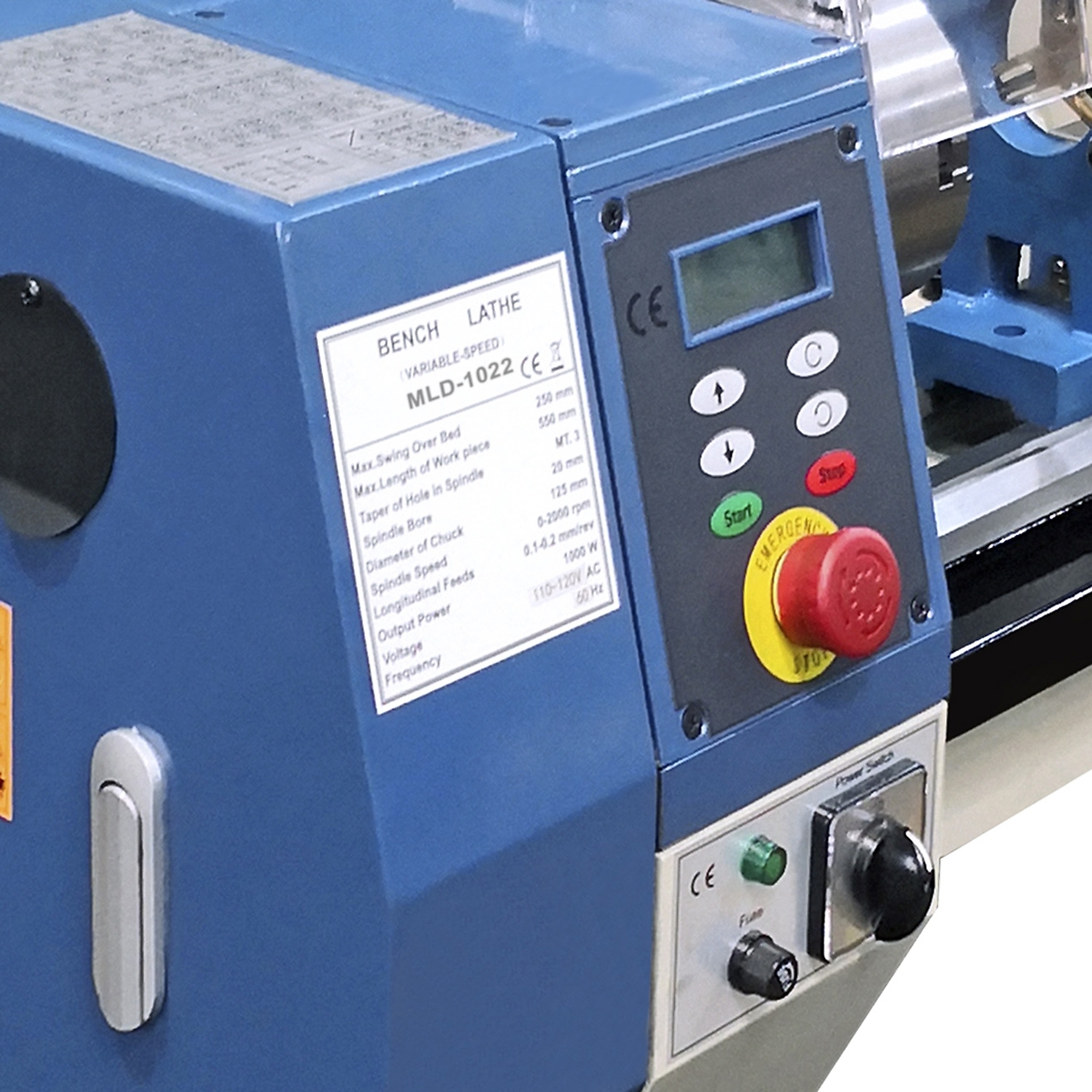 Baileigh, Mill Lathe Drill Combo, Horsepower 1 HP, Volts 110 Model# MLD ...