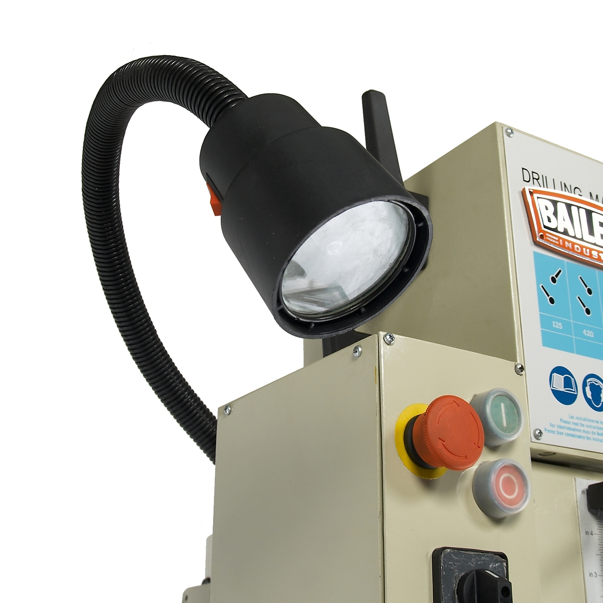 Baileigh, Metal Drill Press, Horsepower 1.5 HP, Volts 110 Model# DP ...