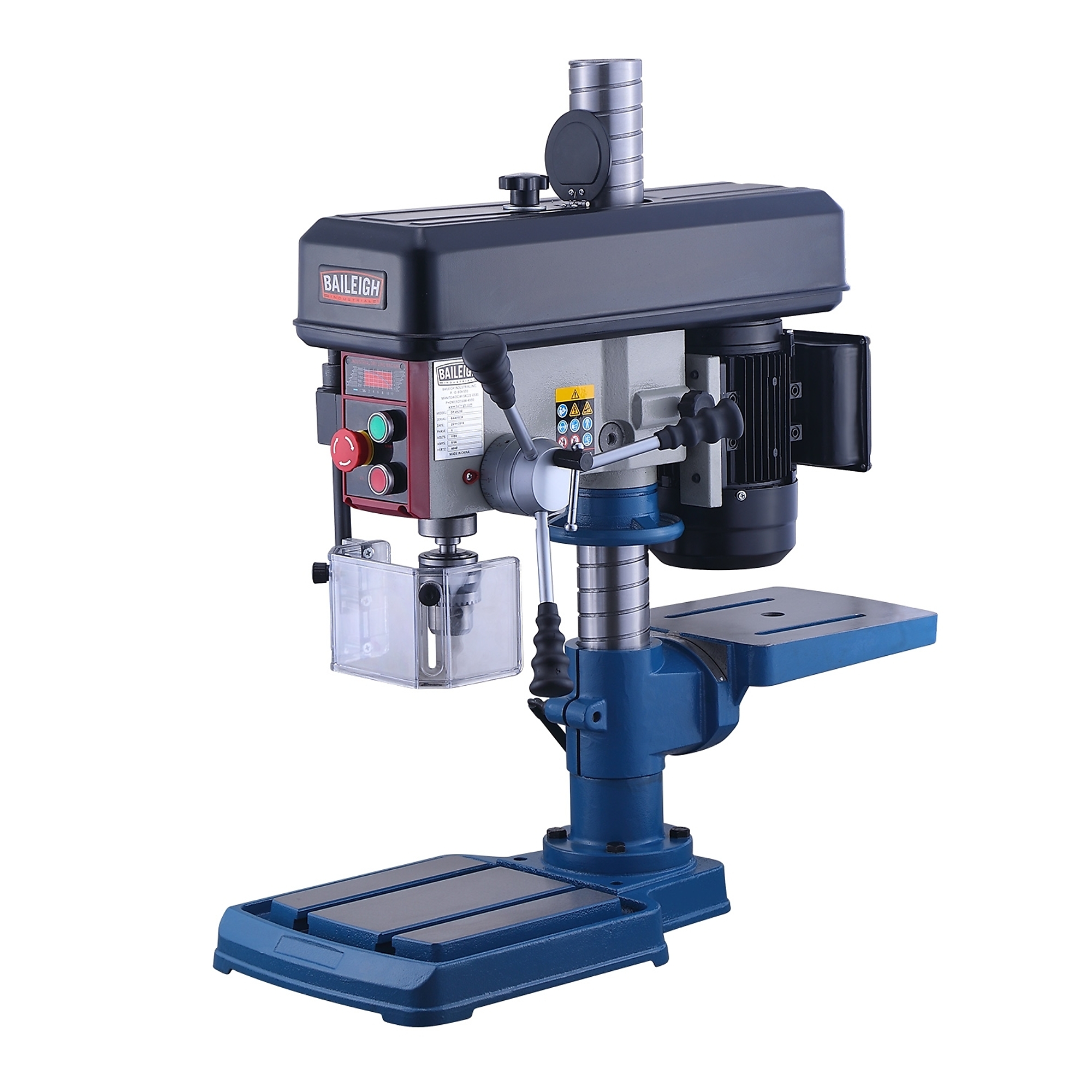 Baileigh, Metal Drill Press, Horsepower 0.5 HP, Volts 110 Model# DP ...