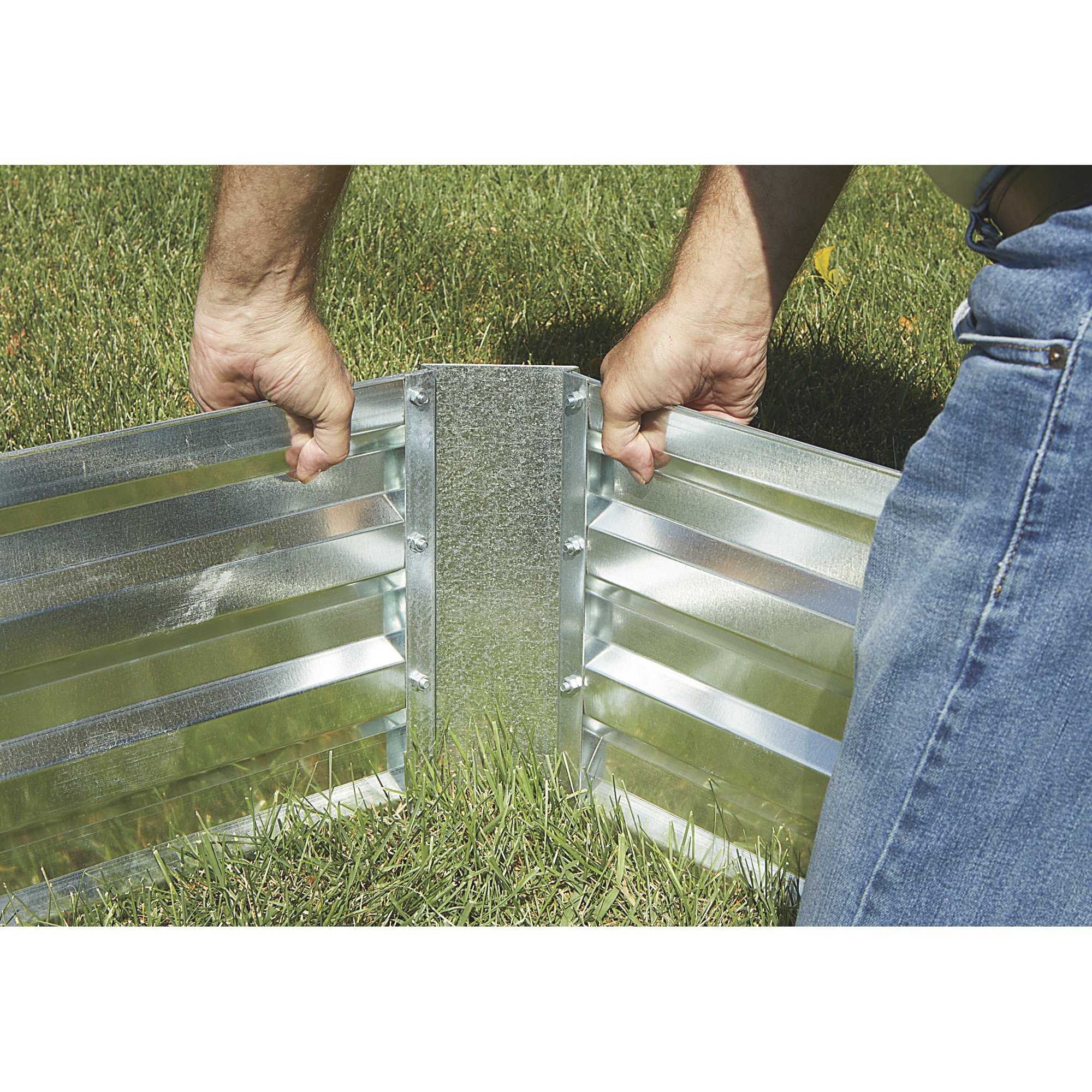 Ironton Galvanized Steel Raised Garden Bed, 6ft. x 3ft. | Northern Tool