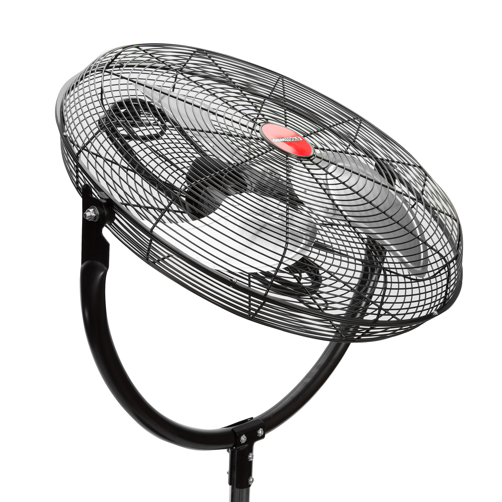 OEMTOOLS, Pedestal Orbital Fan, Fan Diameter 20 in, Air Delivery 4500 ...
