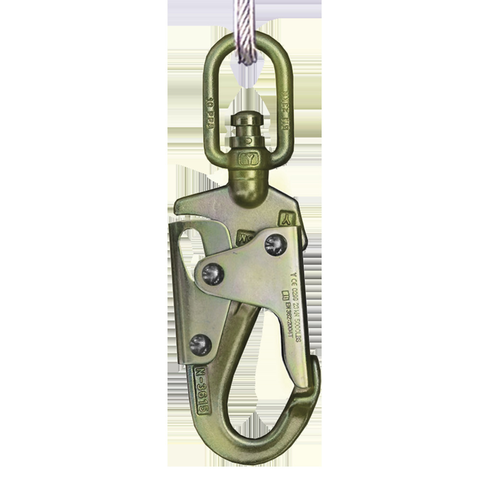 Peak Works, Self Retracting (SRL) Cable, 20ft., Weight Capacity 300 lb ...