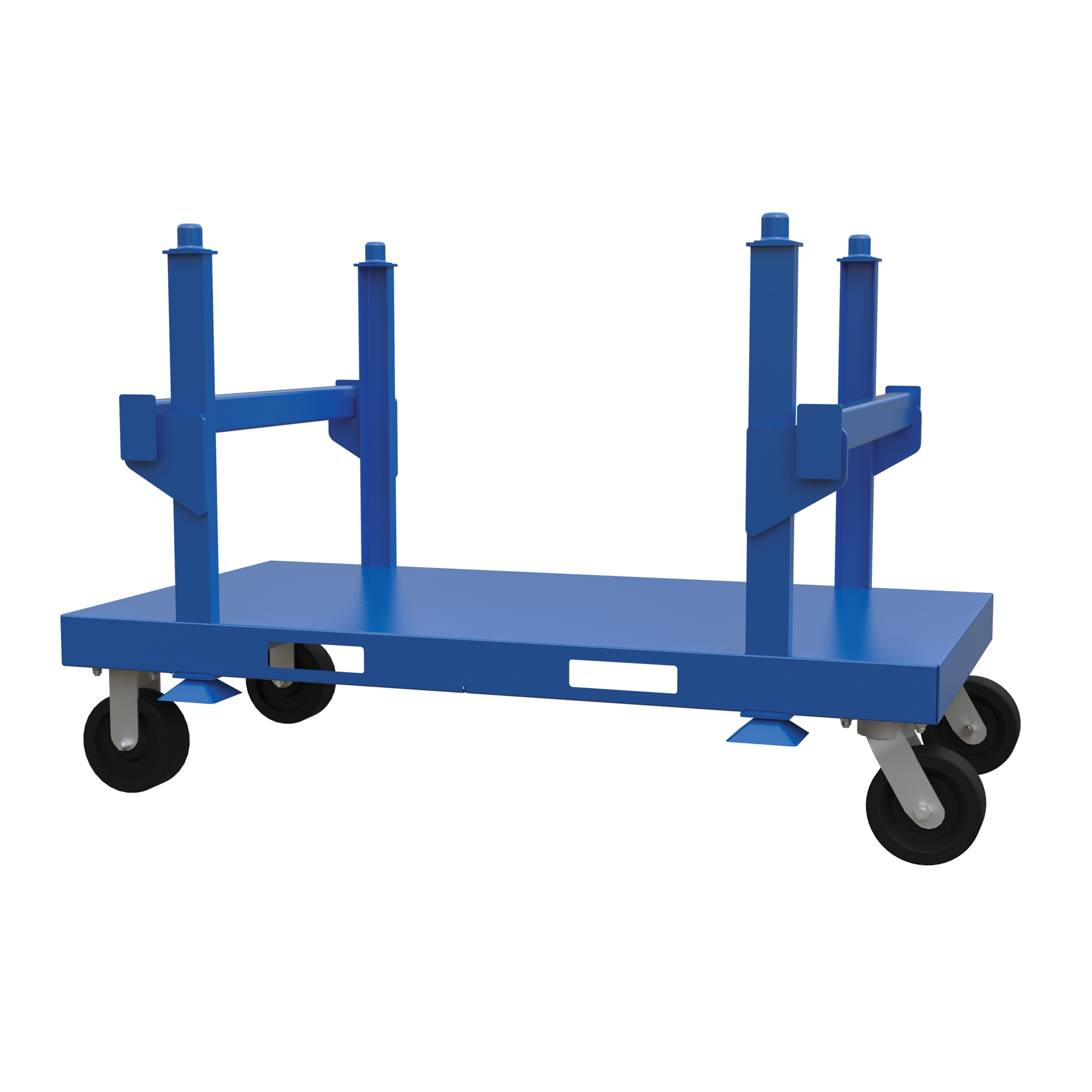 Vestil Heavy-Duty Stackable Material Cart - 5000-Lb. Capacity, Steel ...