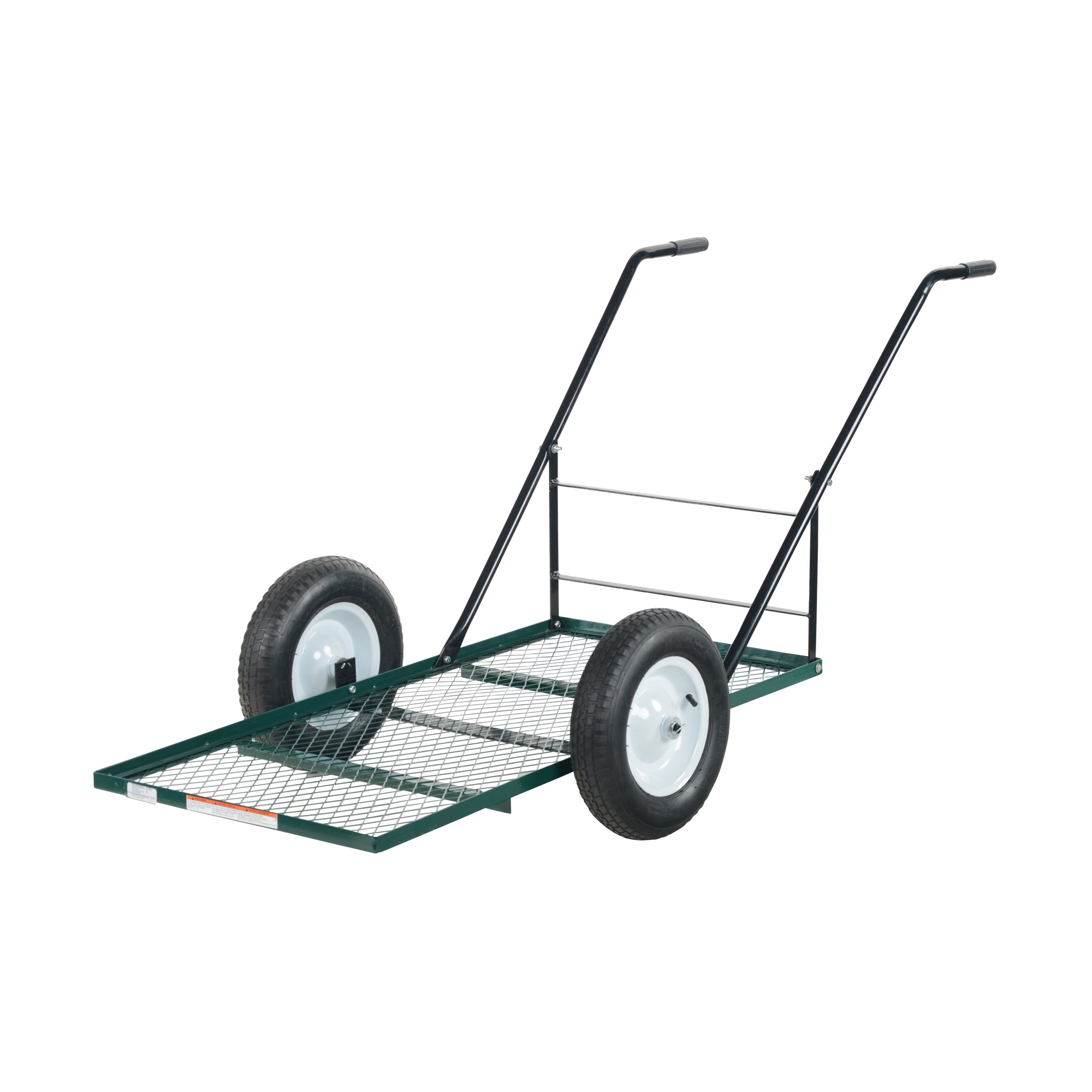Vestil Landscape Cart - Low Profile Tilt, 500-Lb. Capacity, Pneumatic ...